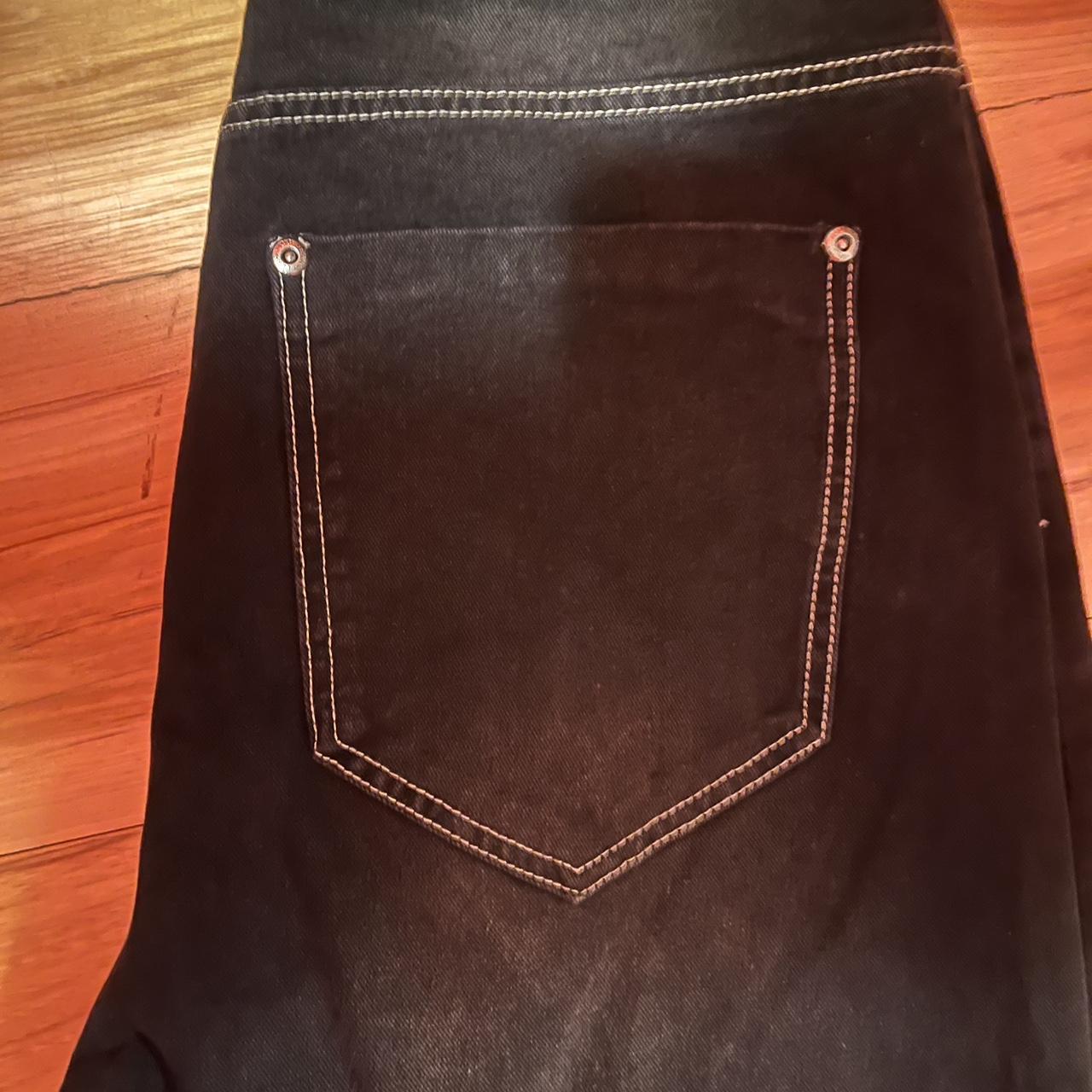 Black baggy play bigg jeans. Barely worn no flaws.... - Depop