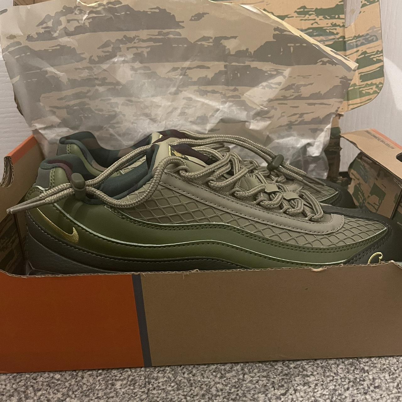 NIKE AIR MAX 95 SP X CORTEIZ RULES THE WORLD box is... - Depop
