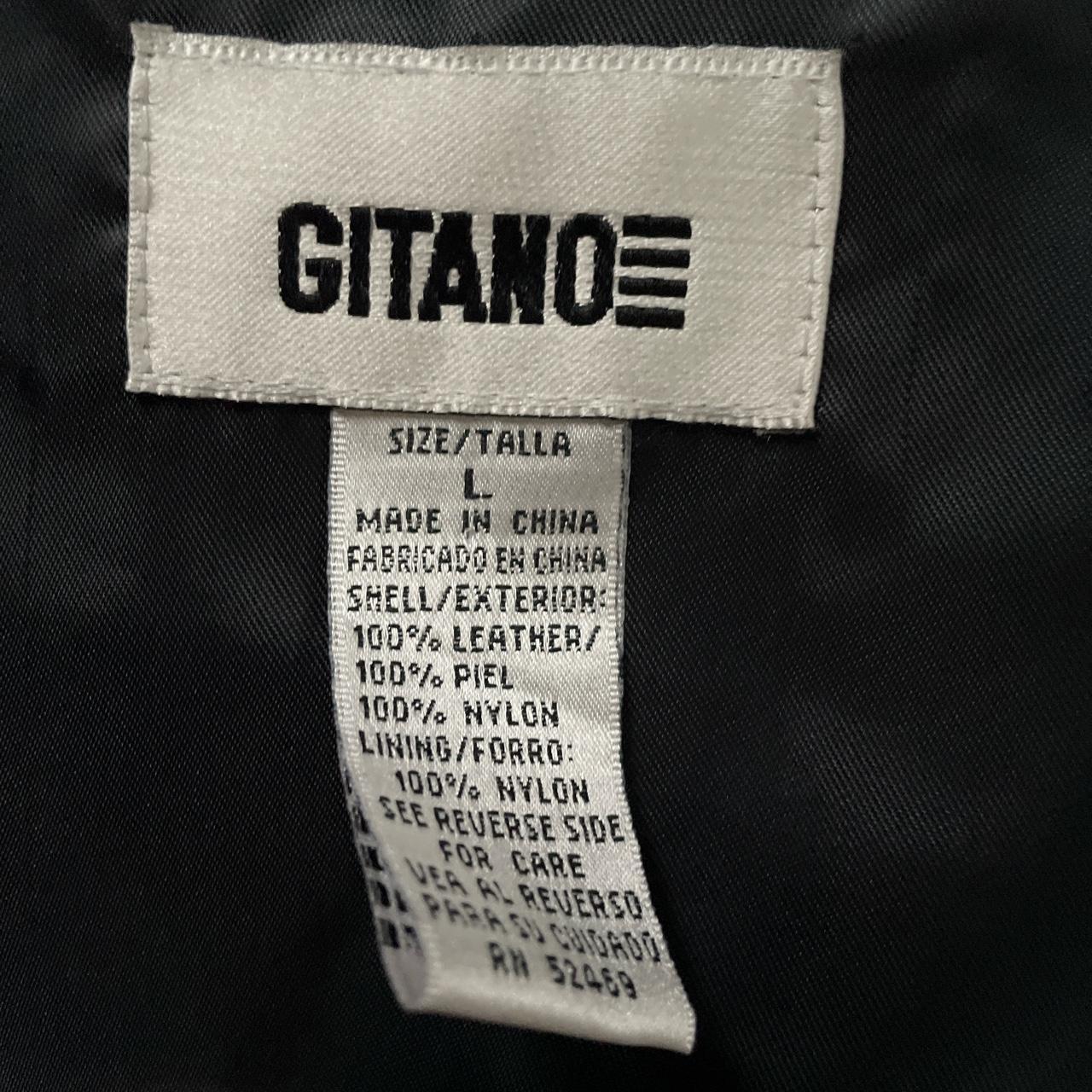 Vintage black Gitano waistcoat Real... - Depop