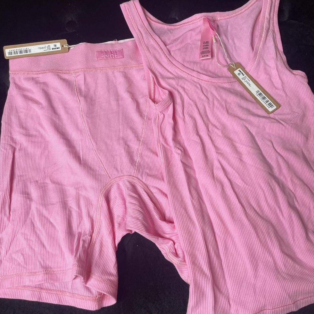 SKIMS set (never worn). someone gifted this to me... - Depop