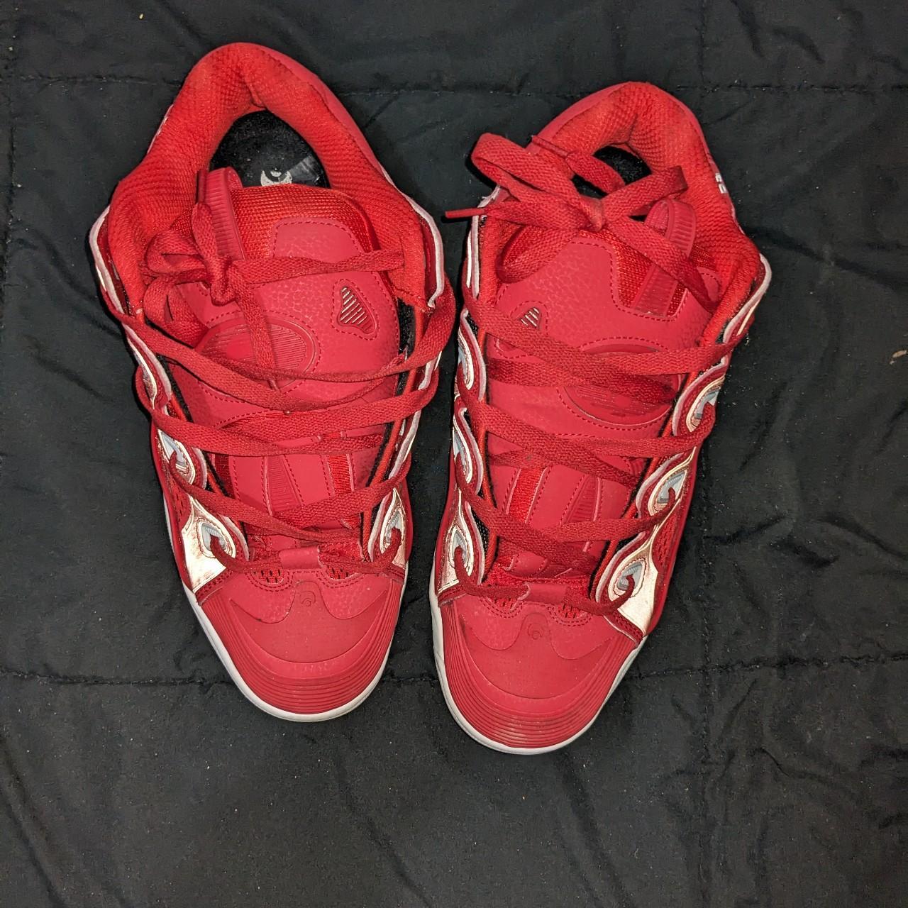 Red Osiris Shoes - Depop