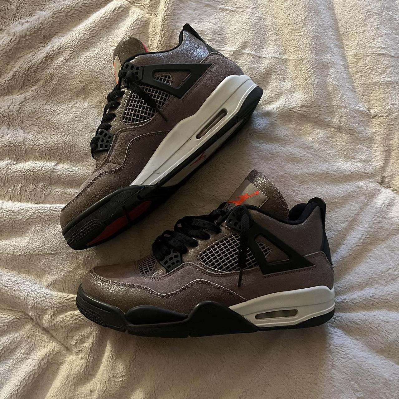 Jordan 4 mocha Size 10 Fyre shoe #nike #jordan #y2k... - Depop