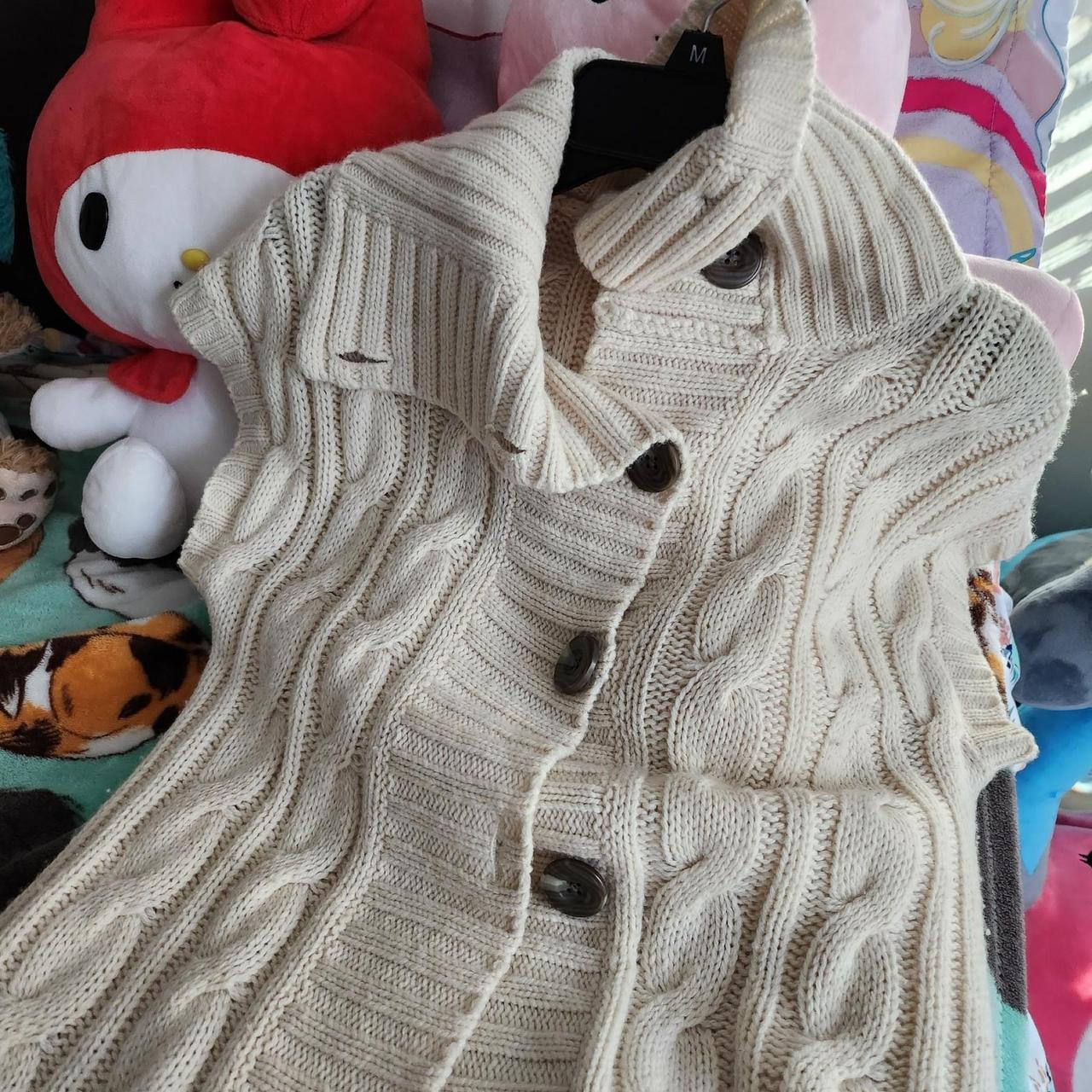 Beige Wool Overcoat! Super cute overcoat that I... - Depop