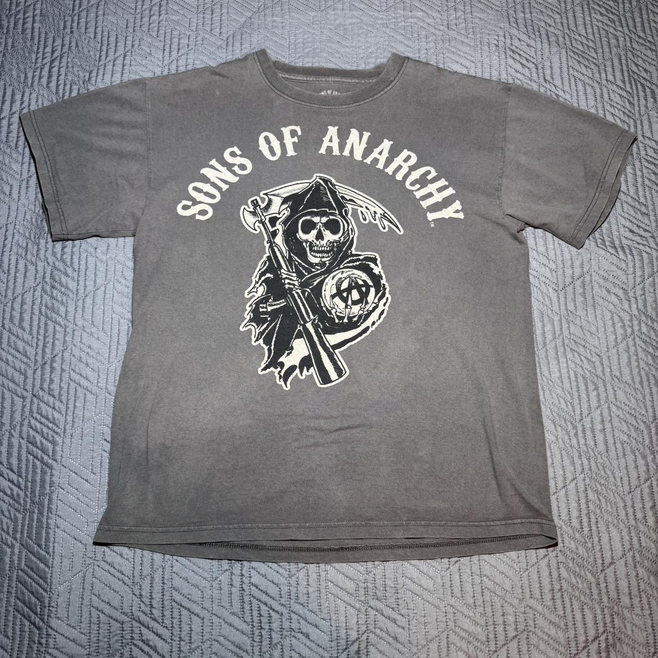 Sons Of Anarchy Tee -Size L -Color Grey -Great... - Depop
