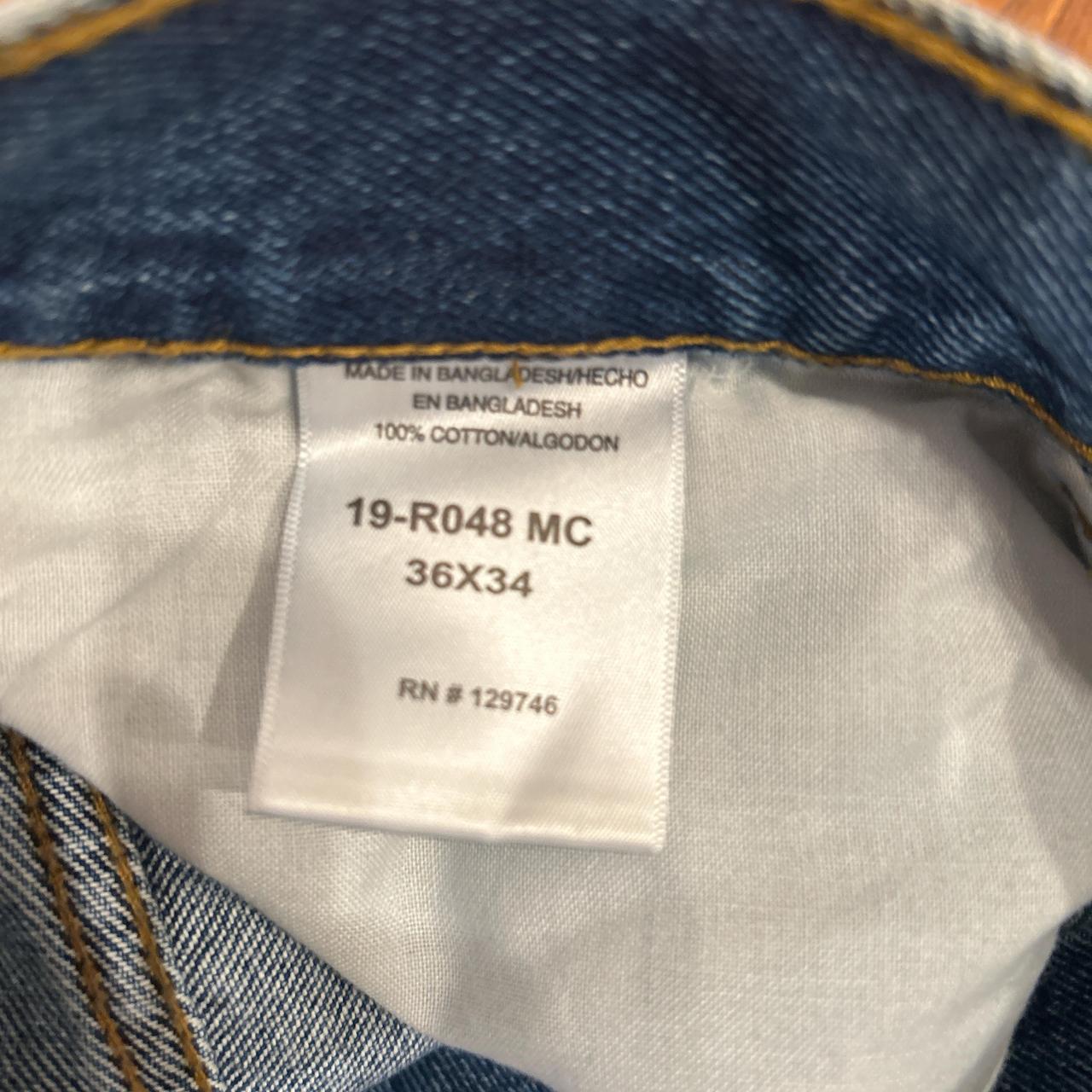 Blue mountain carpenter jeans jeans size 36x34 - Depop