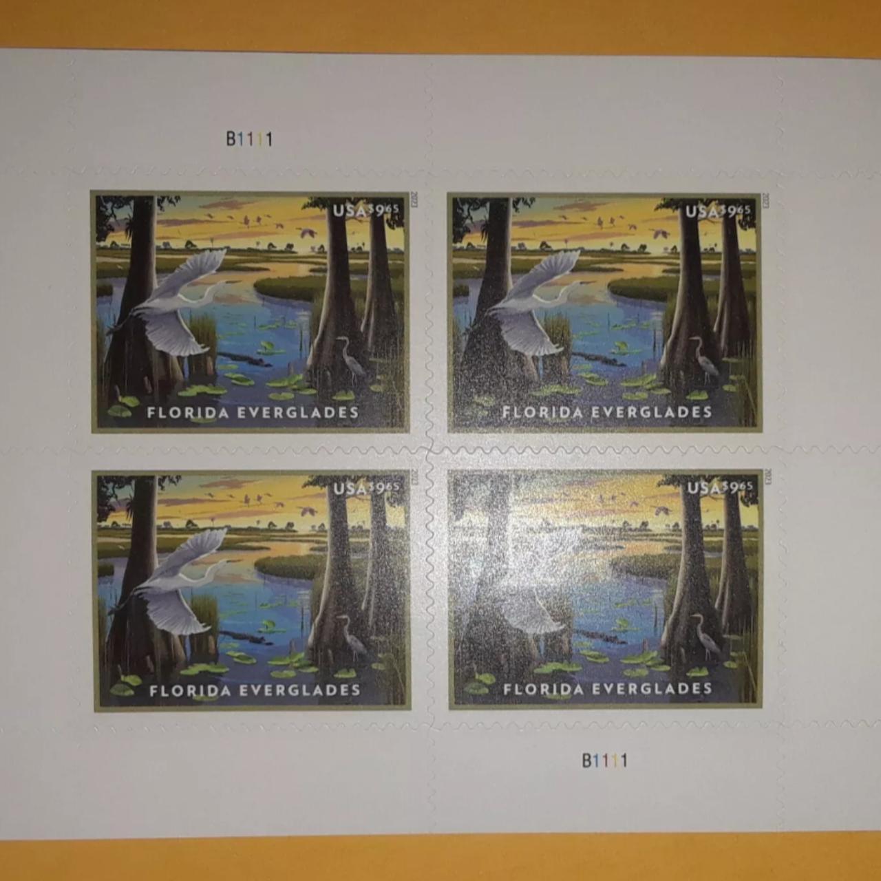 4 priority mail stamps usps - Depop