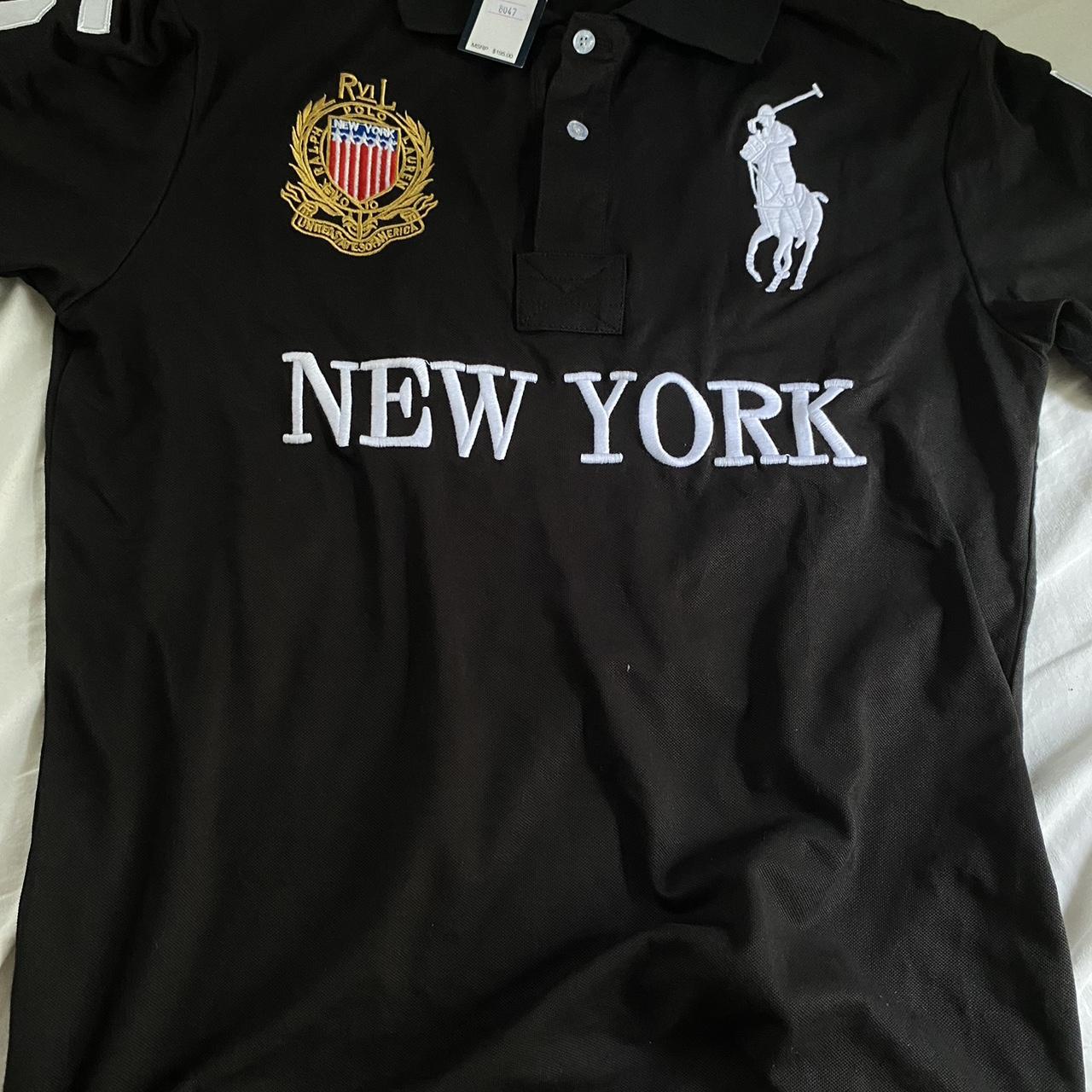 chief keef New York Ralph Lauren polo , size medium... - Depop