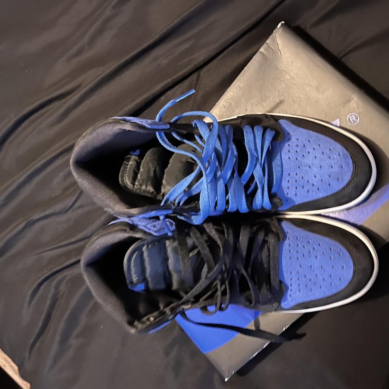 jordan 1s royal blue (with box - Depop