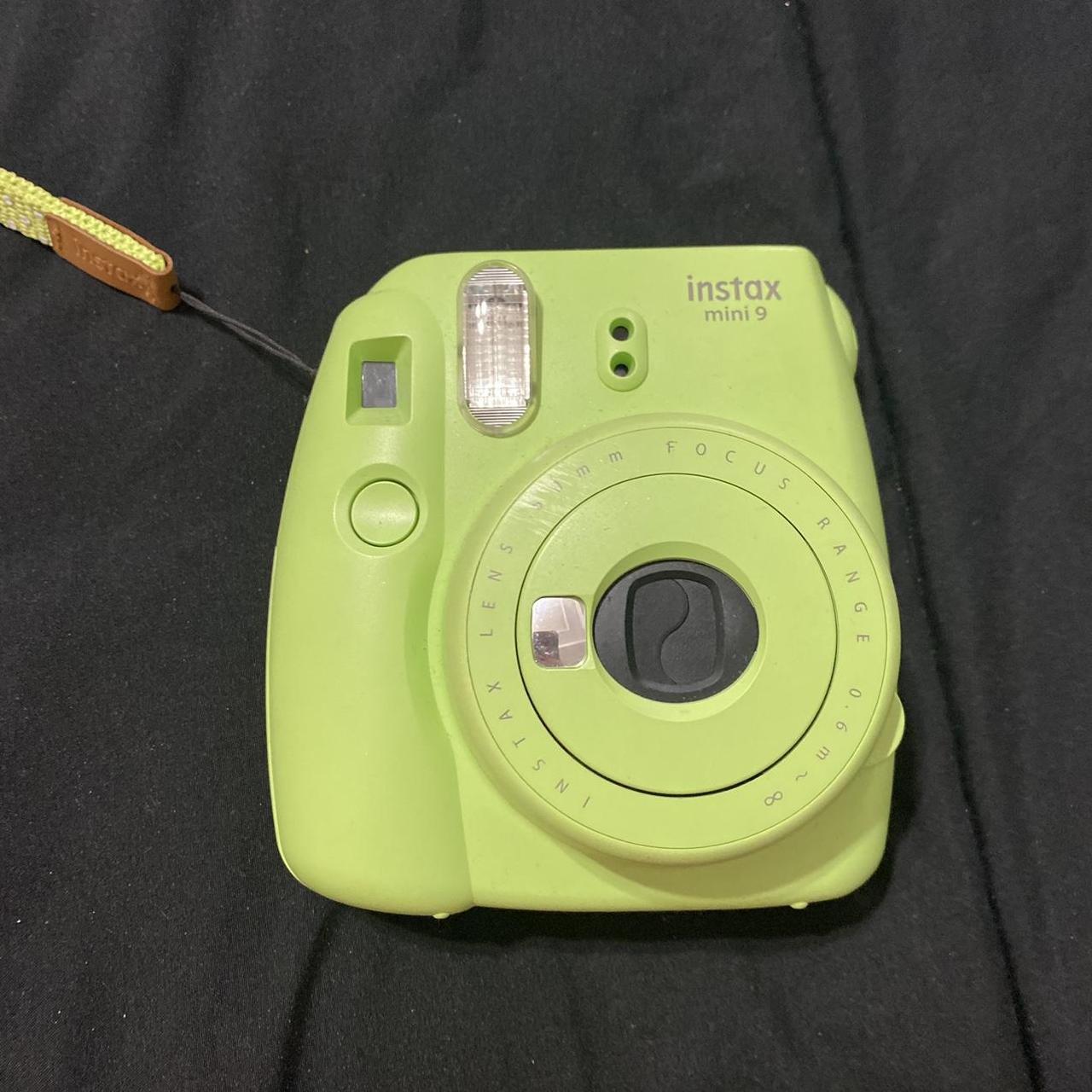 green lime instax mini 9 film camera - Depop