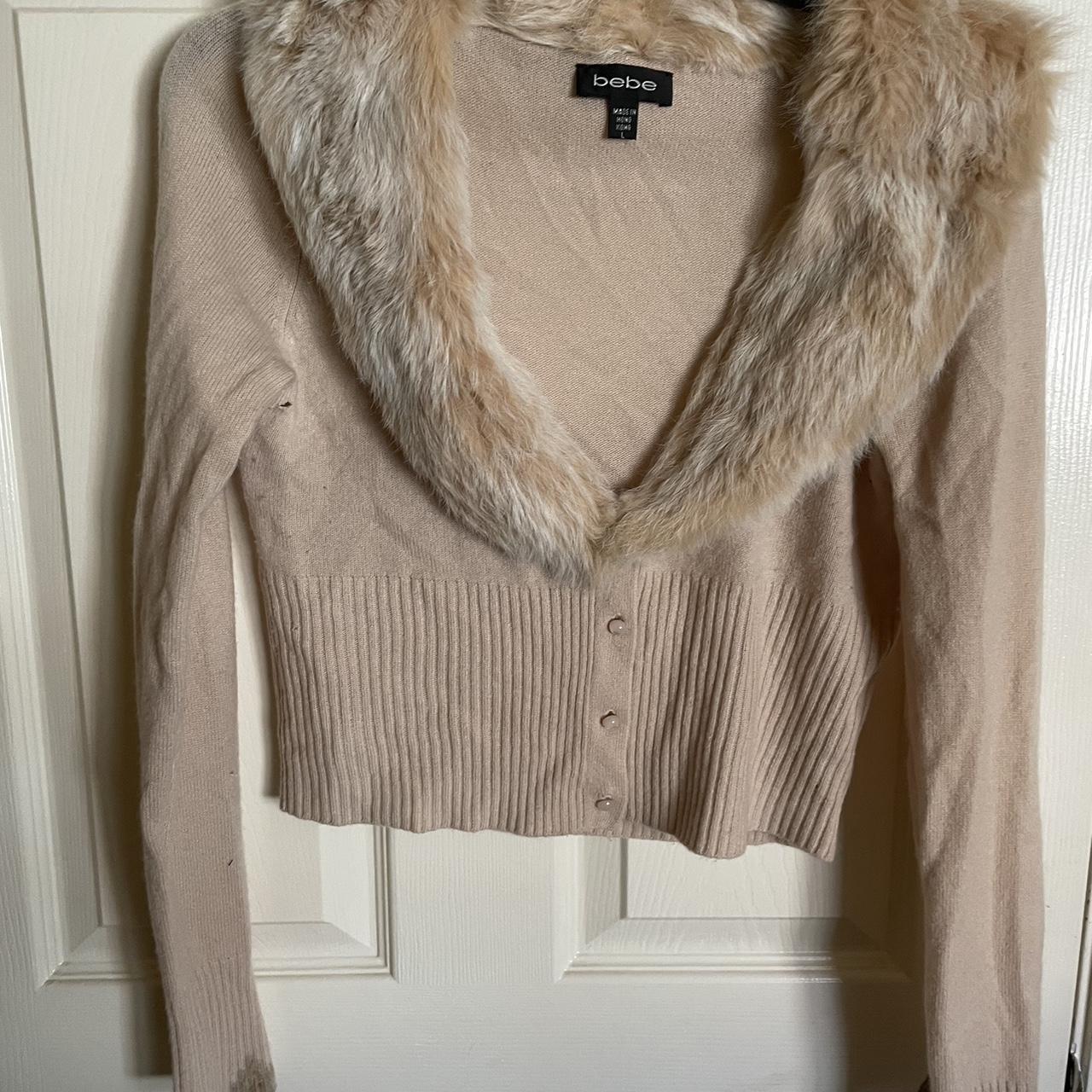 Used vintage Bebe sweater. Please see that this... - Depop