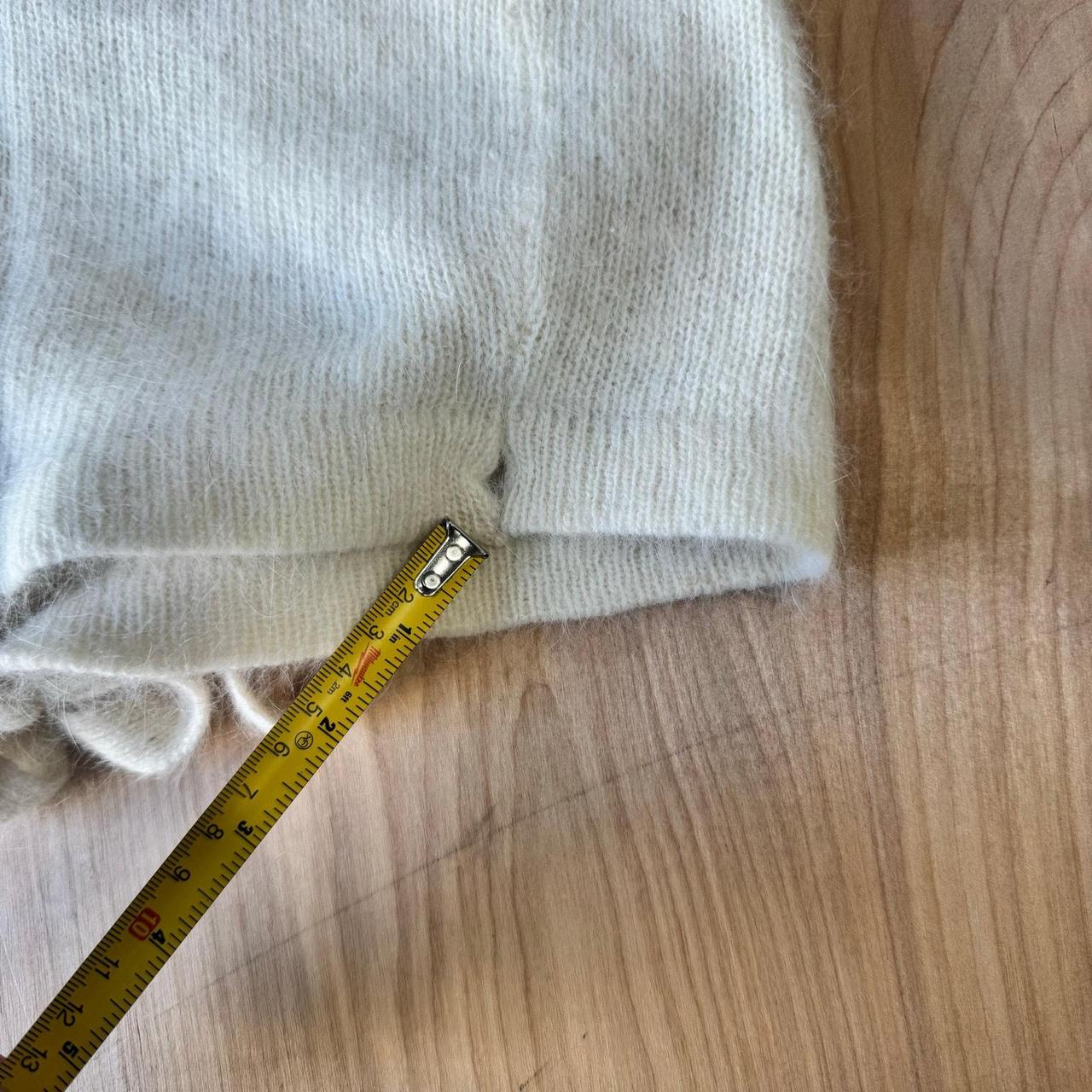 Vintage 1960s Tigi Wear Pure White Angora Rabbit... | Depop