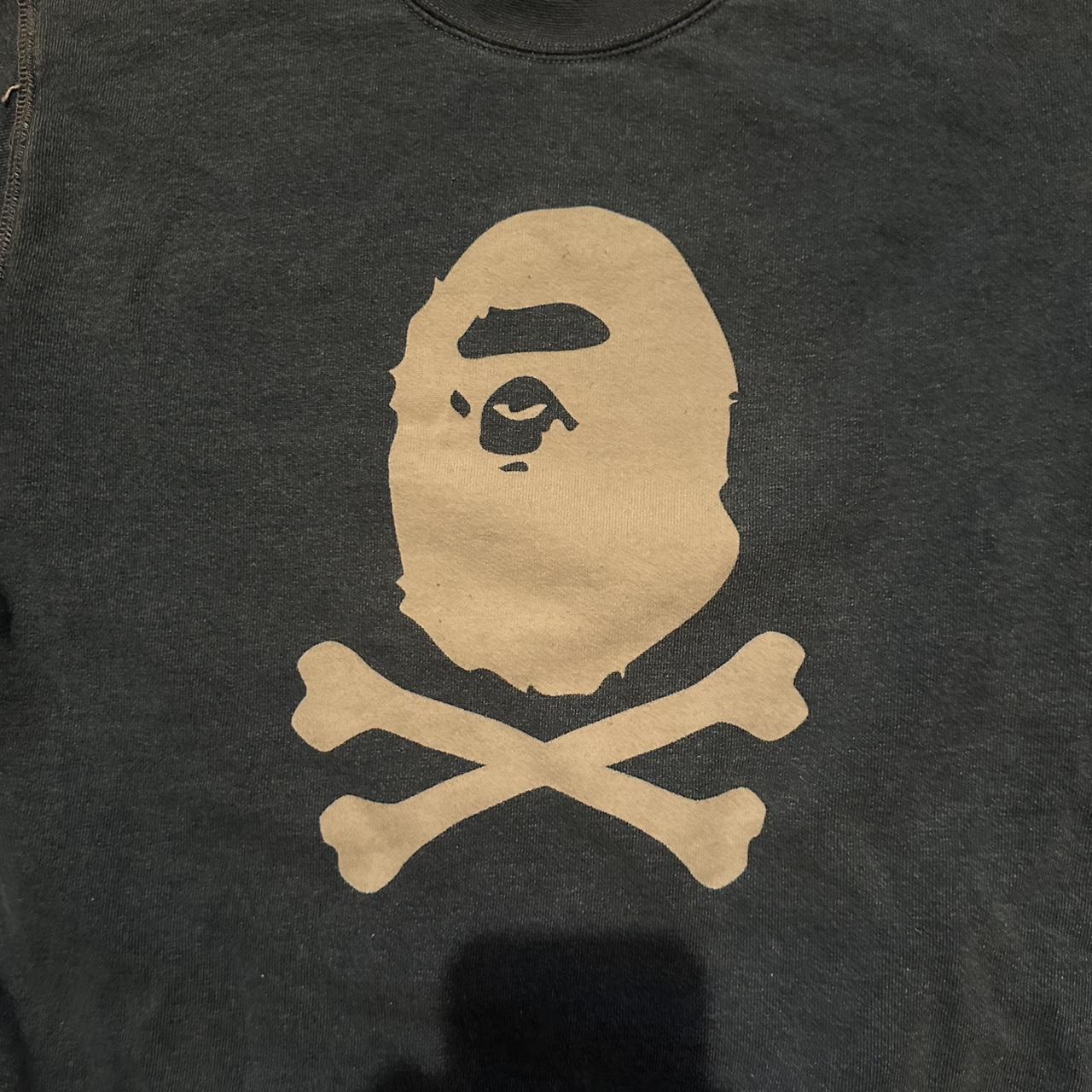 A Bathing Ape Pirate Shop Crewneck Size L • Light... - Depop