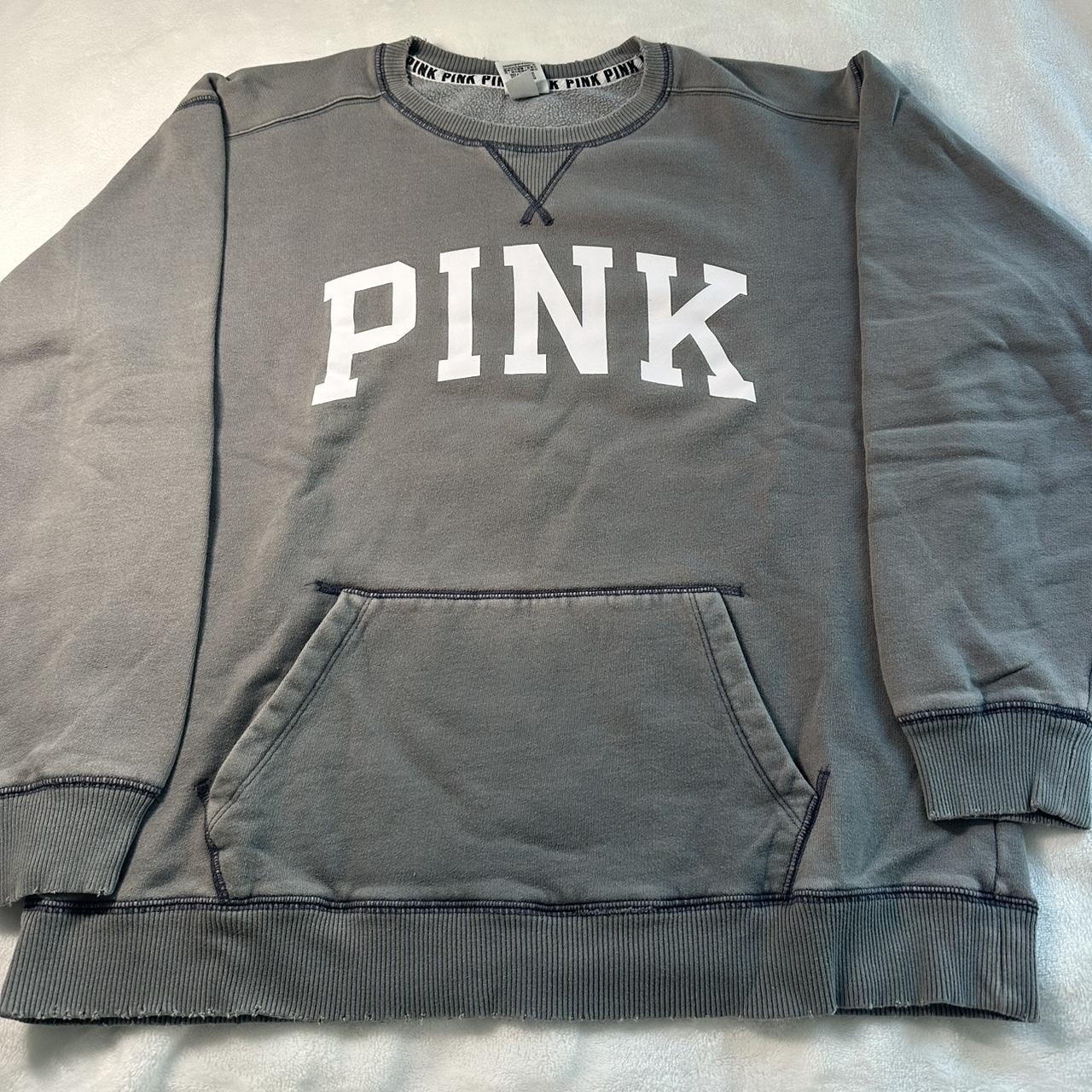 oversized distressed crew neck so cute! - Depop