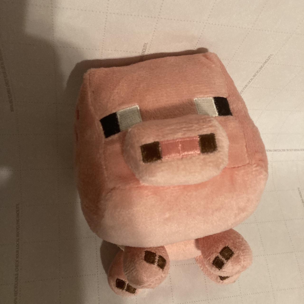Super small minecraft pig plush!! #minecraft #toy... - Depop