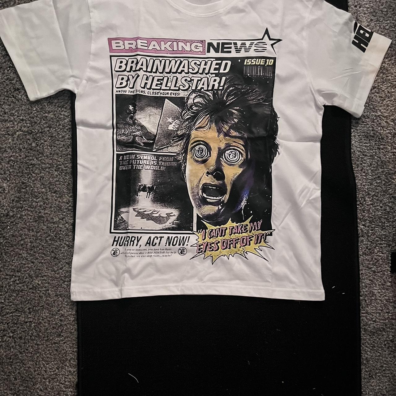 Hellstar Brainwashed shirt Brand new Size Small - Depop