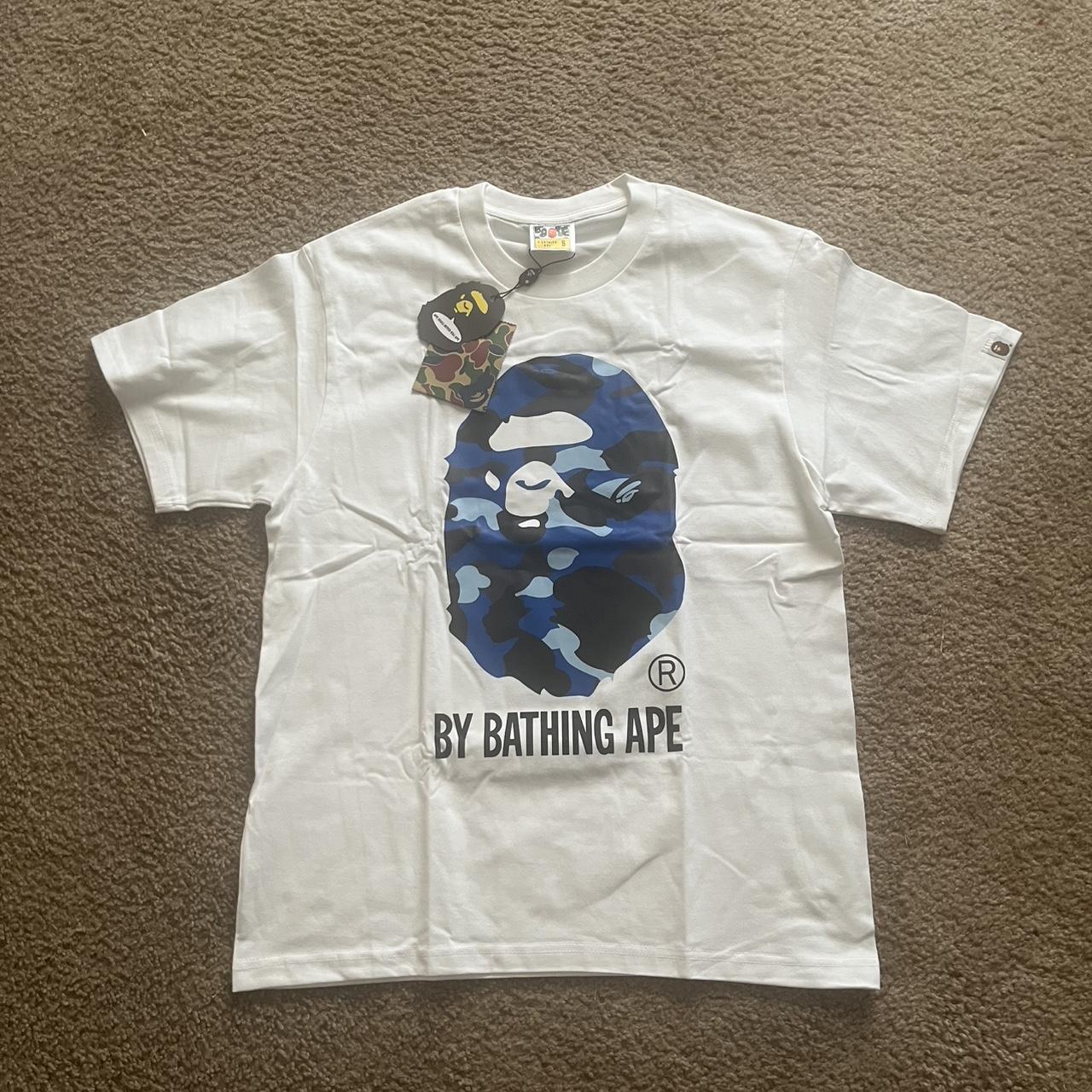 Blue Bape Shirt Comes brand new with tags and... | Depop
