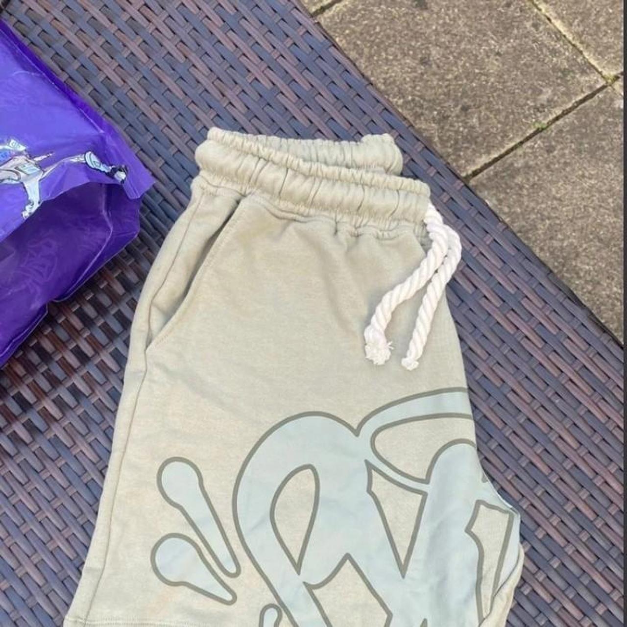 **REAL** Syna world shorts set -cream/beige- size... - Depop