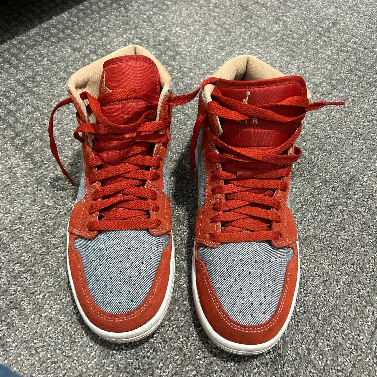 Mid air Jordan 1 - Depop