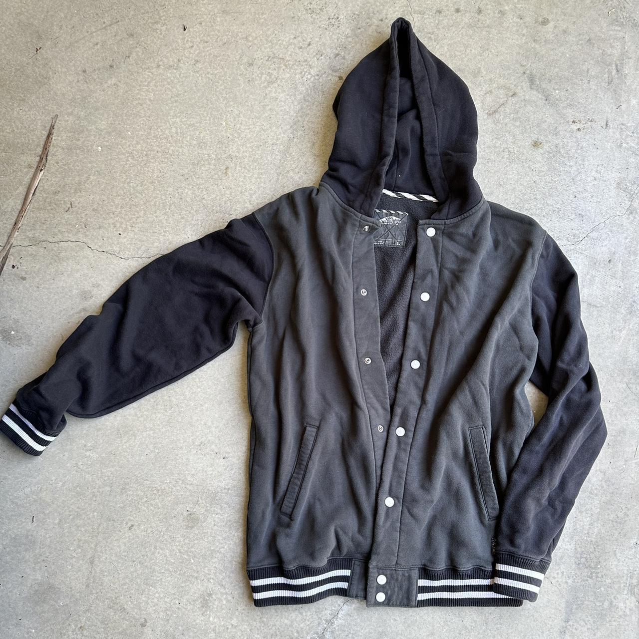 Vans button up hoodie store