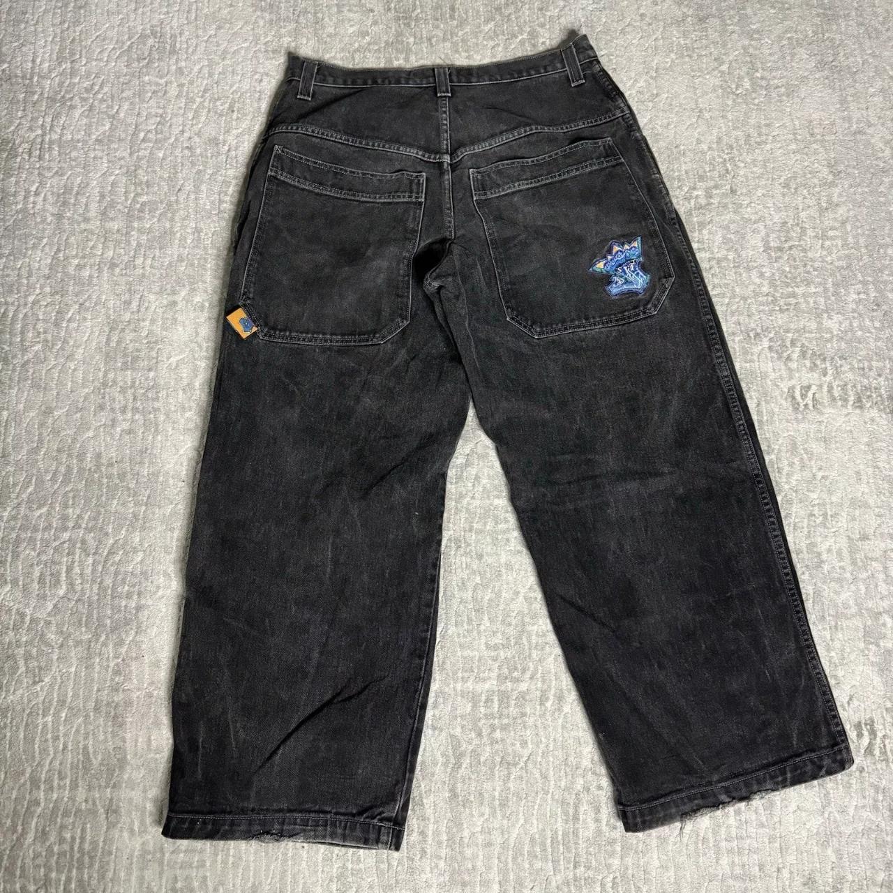 RARE Vintage JNCO CrossTown Roots Jeans 36x29 Y2K... - Depop