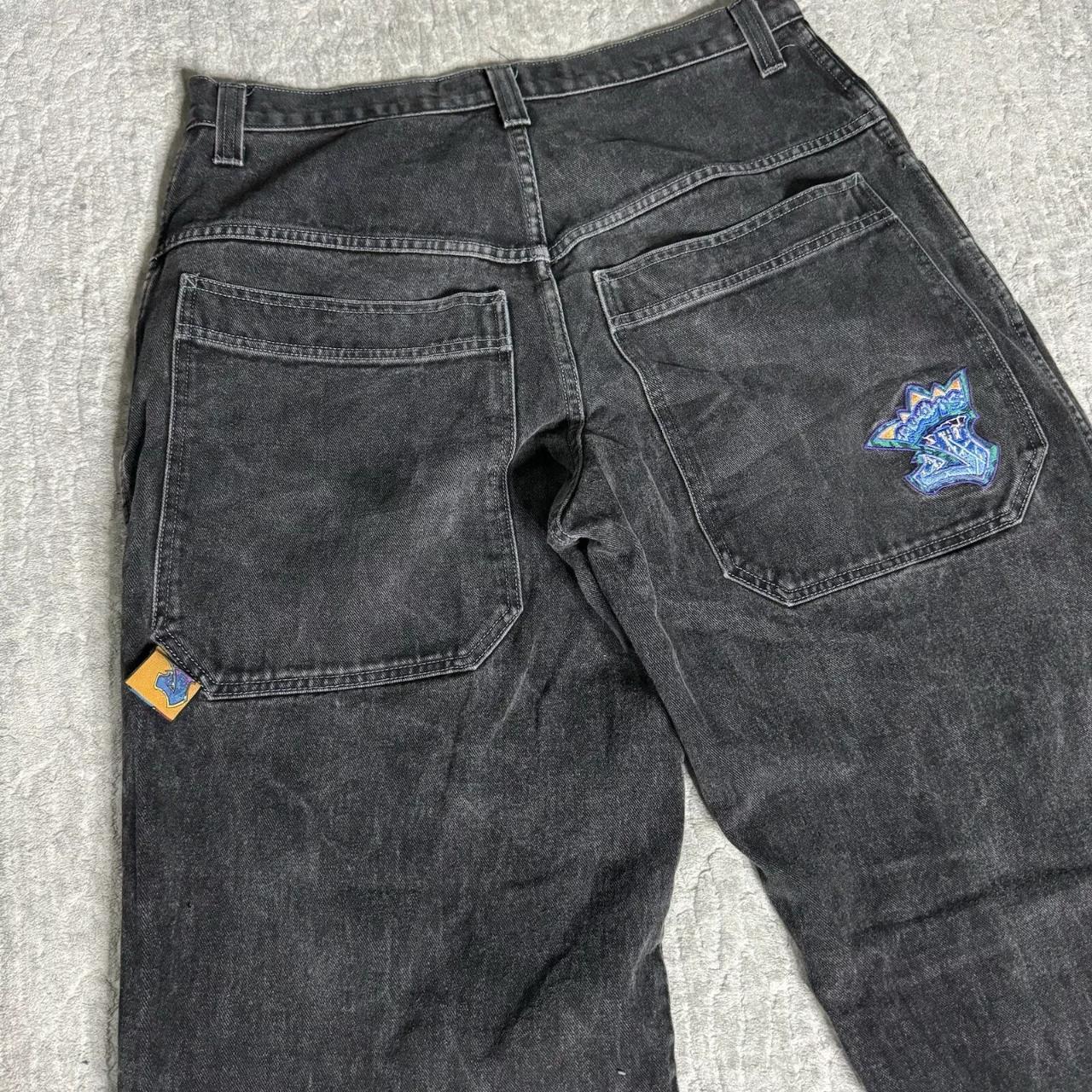 RARE Vintage JNCO CrossTown Roots Jeans 36x29 Y2K... - Depop
