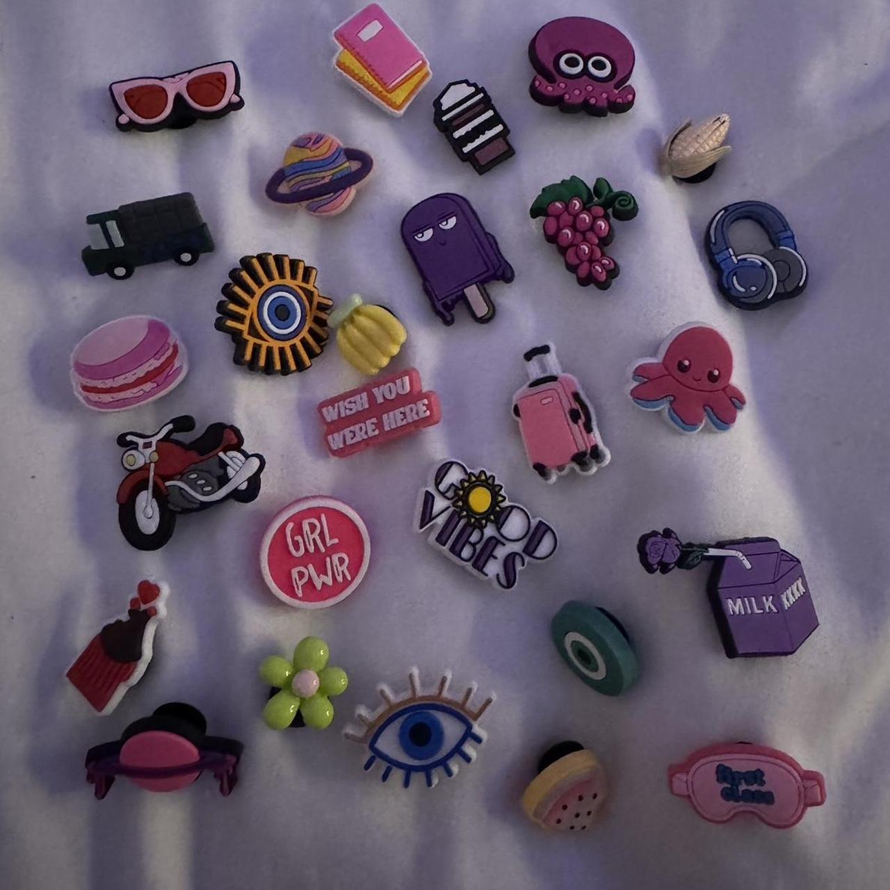 random croc charm bundle - Depop