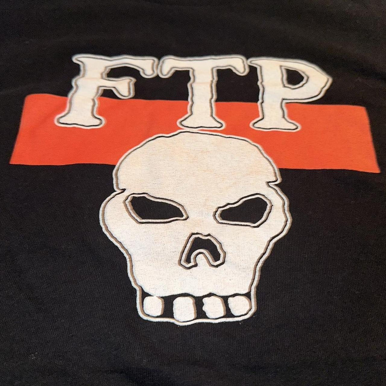 Black FTP Skull Tee. Worn a few times, send offers.... - Depop