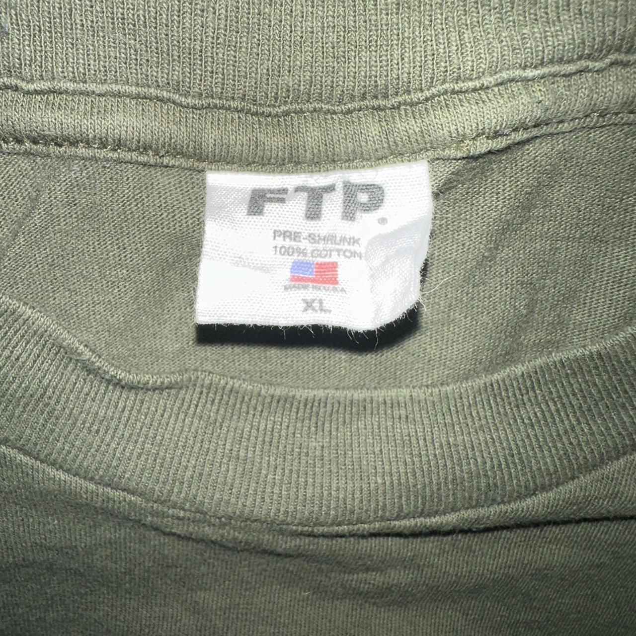 Green FTP Graffiti T shirt. Barely worn once or... - Depop