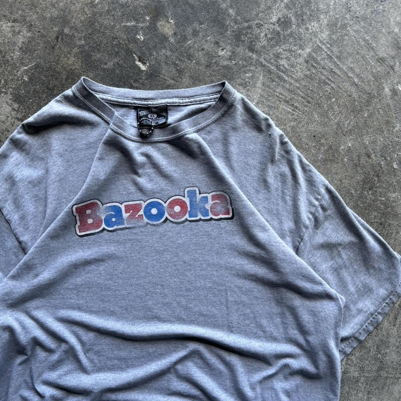 Vintage Bazooka Promo Tee Nice fade to the shirt... - Depop