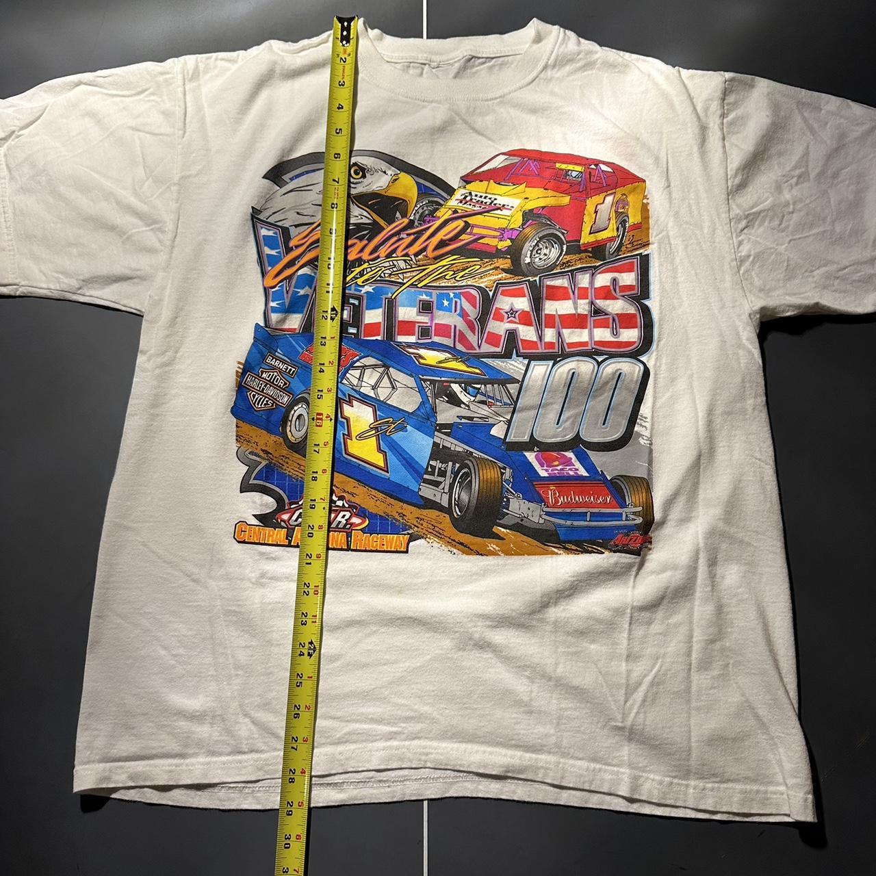 Vintage Nascar Racing Tee - Depop
