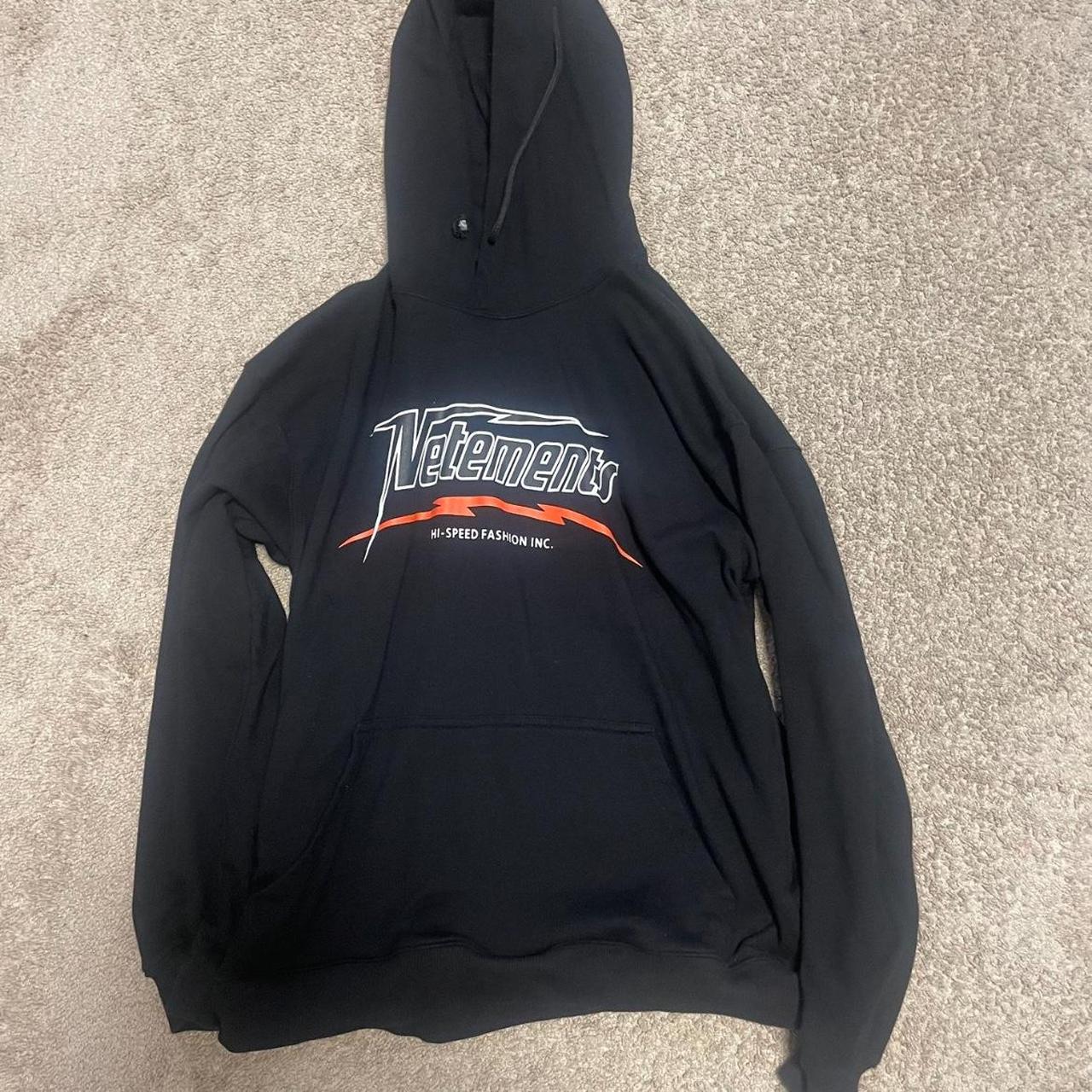 Vetements Hi-Speed Hoodie Size M - Depop
