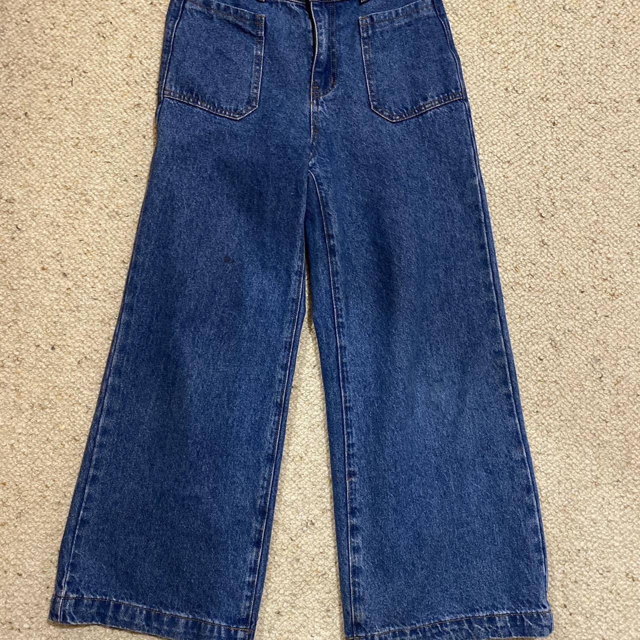 Instant buy is on! Seed teen wide leg jeans size... - Depop