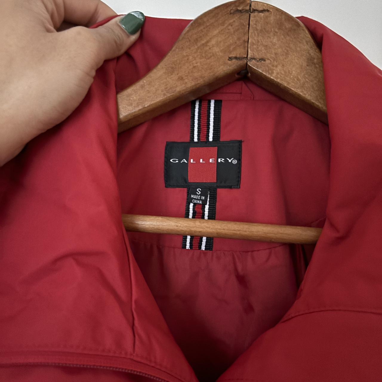 Red Lightweight Jacket • vintage style •... - Depop