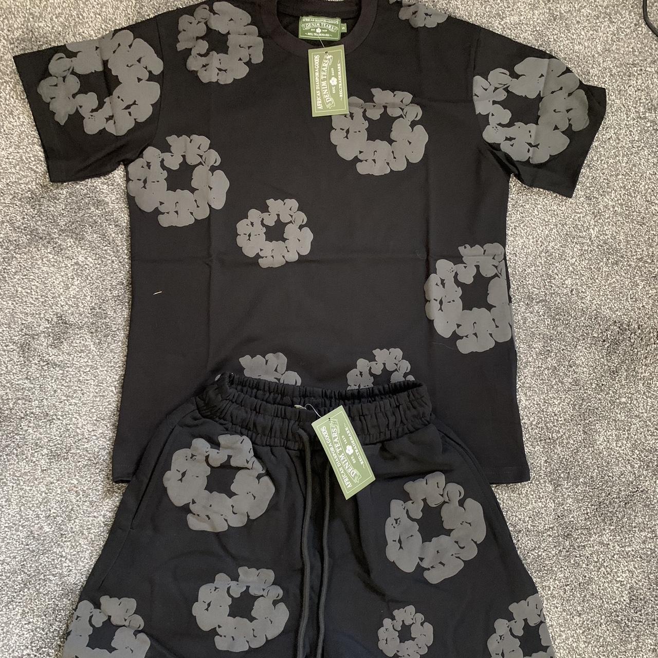 Denim tears short set size S new with tags and... - Depop