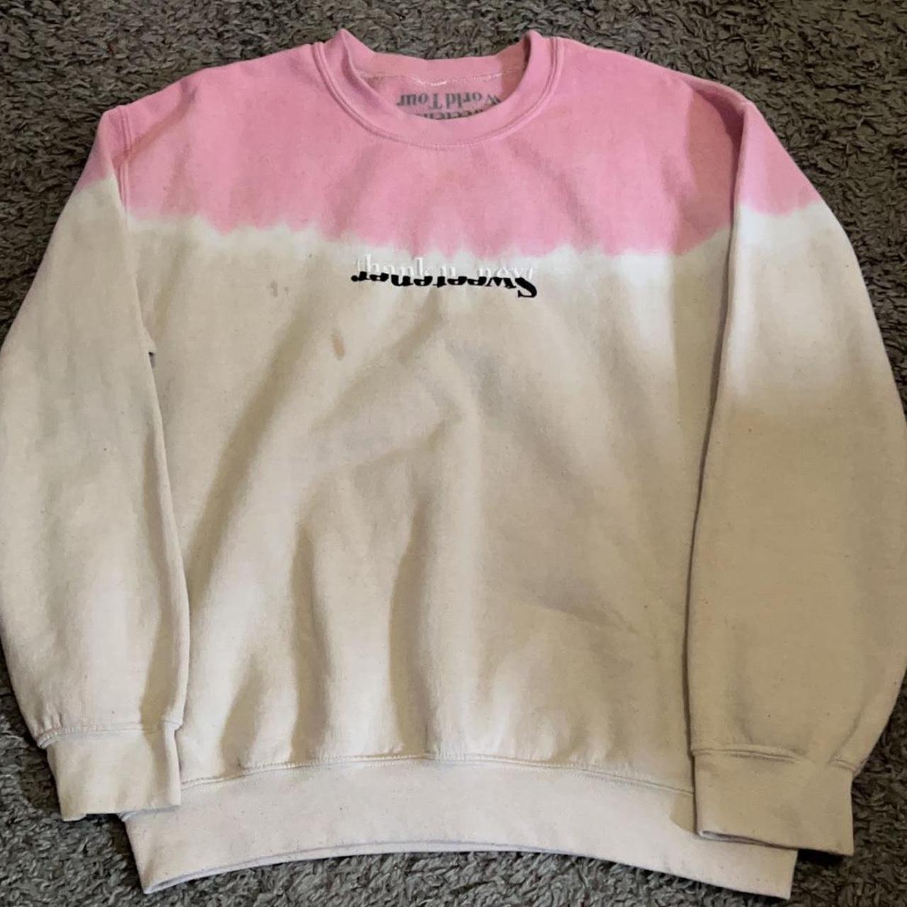 ariana grande thank you next tour sweatshirt. flaws... - Depop