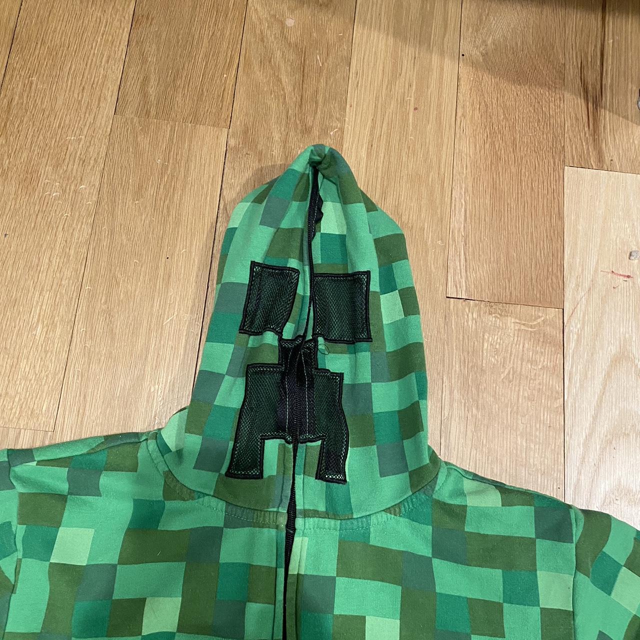 Cute Minecraft zip up Super comfortable Zips up all... - Depop