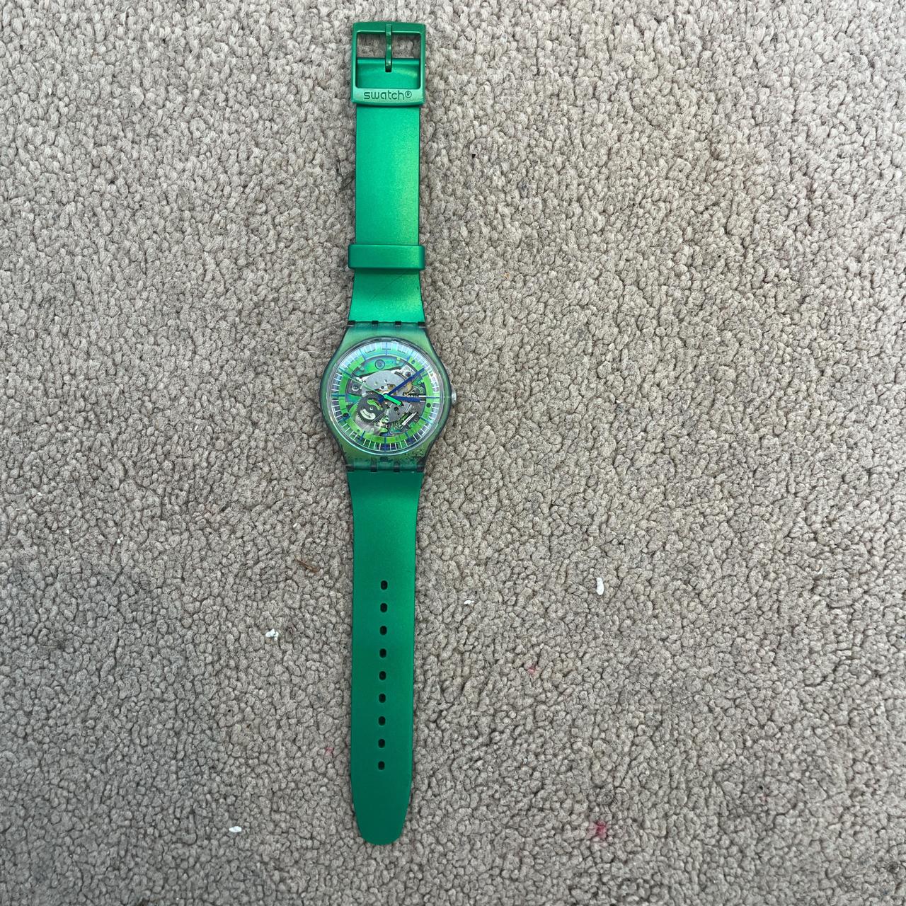 Swatch green watch - Depop