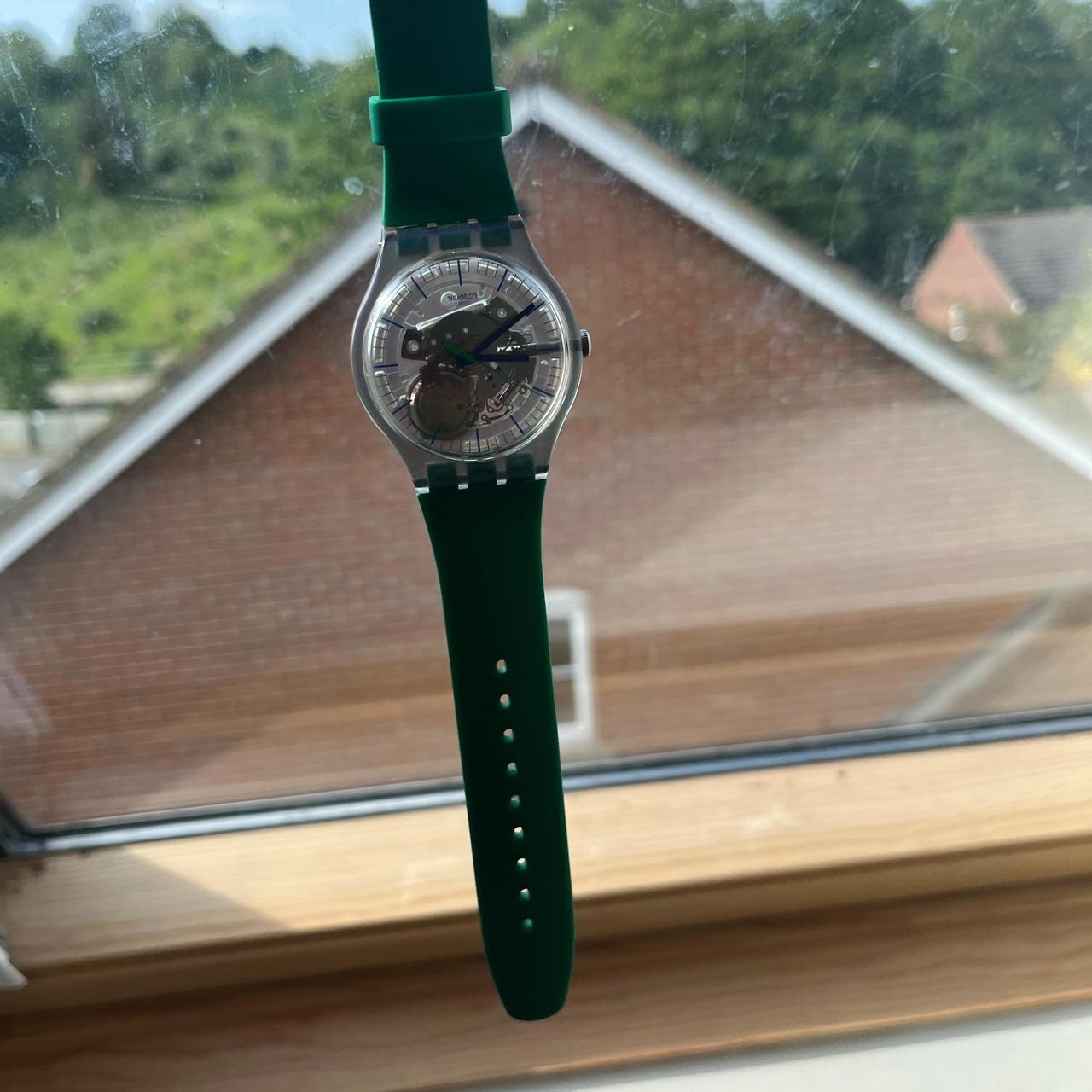 Swatch green watch - Depop