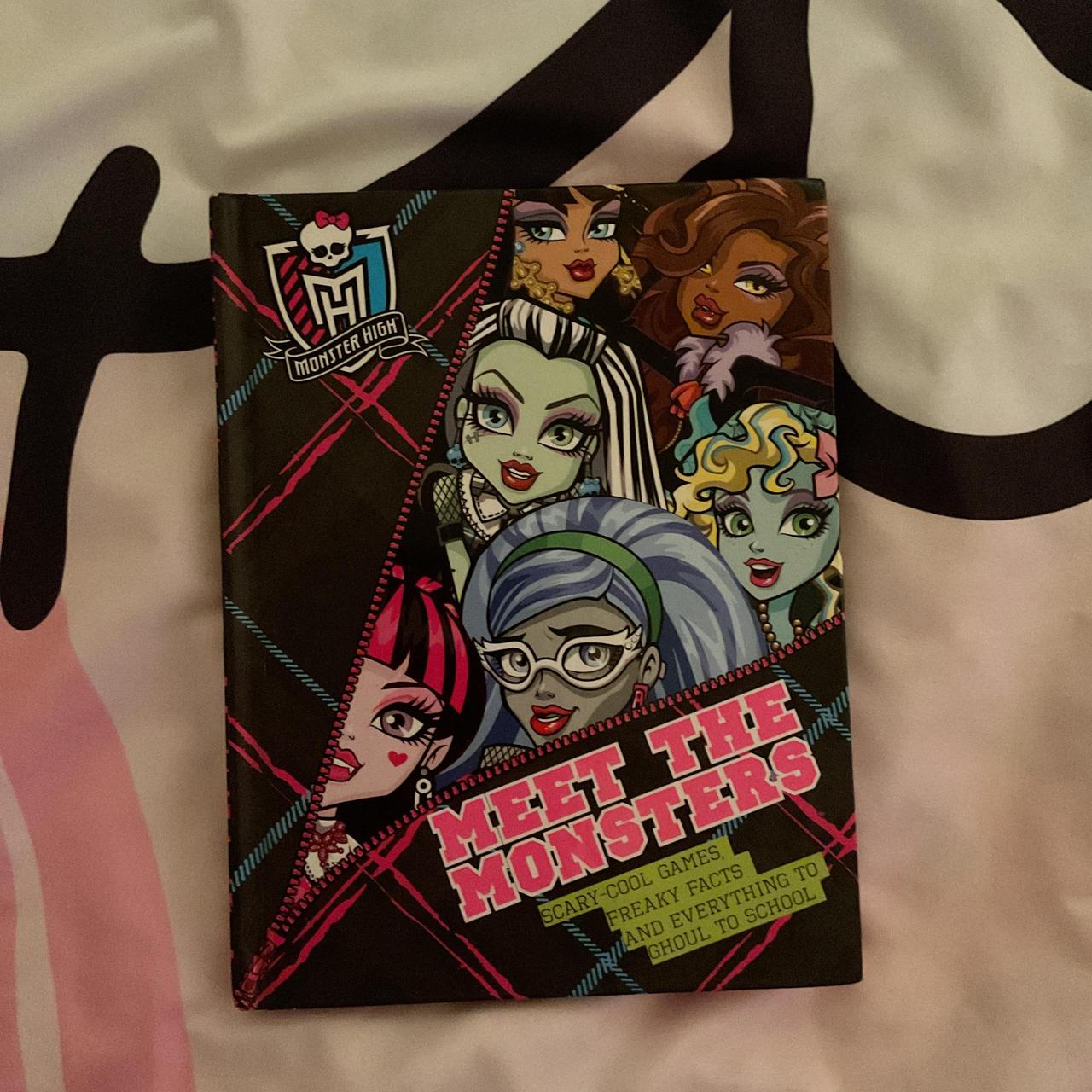 Monster High “meet the monsters” interactive book... - Depop