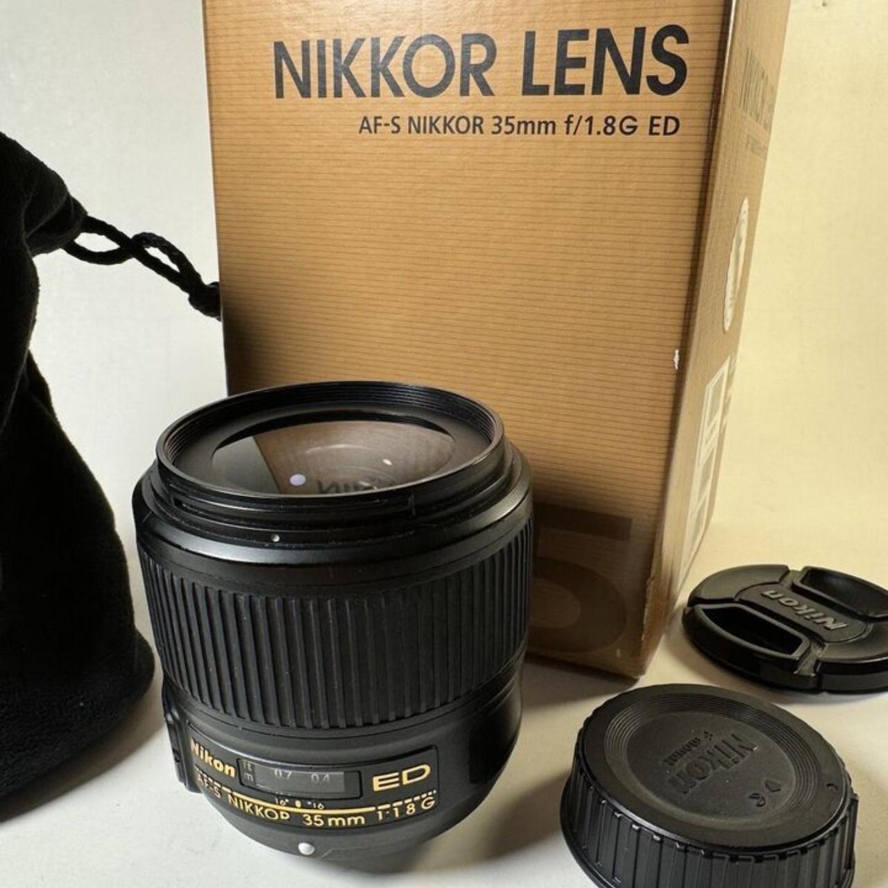 Nikon AF-S NIKKOR 35mm f/1.8G ED FX-Format Lens For... - Depop