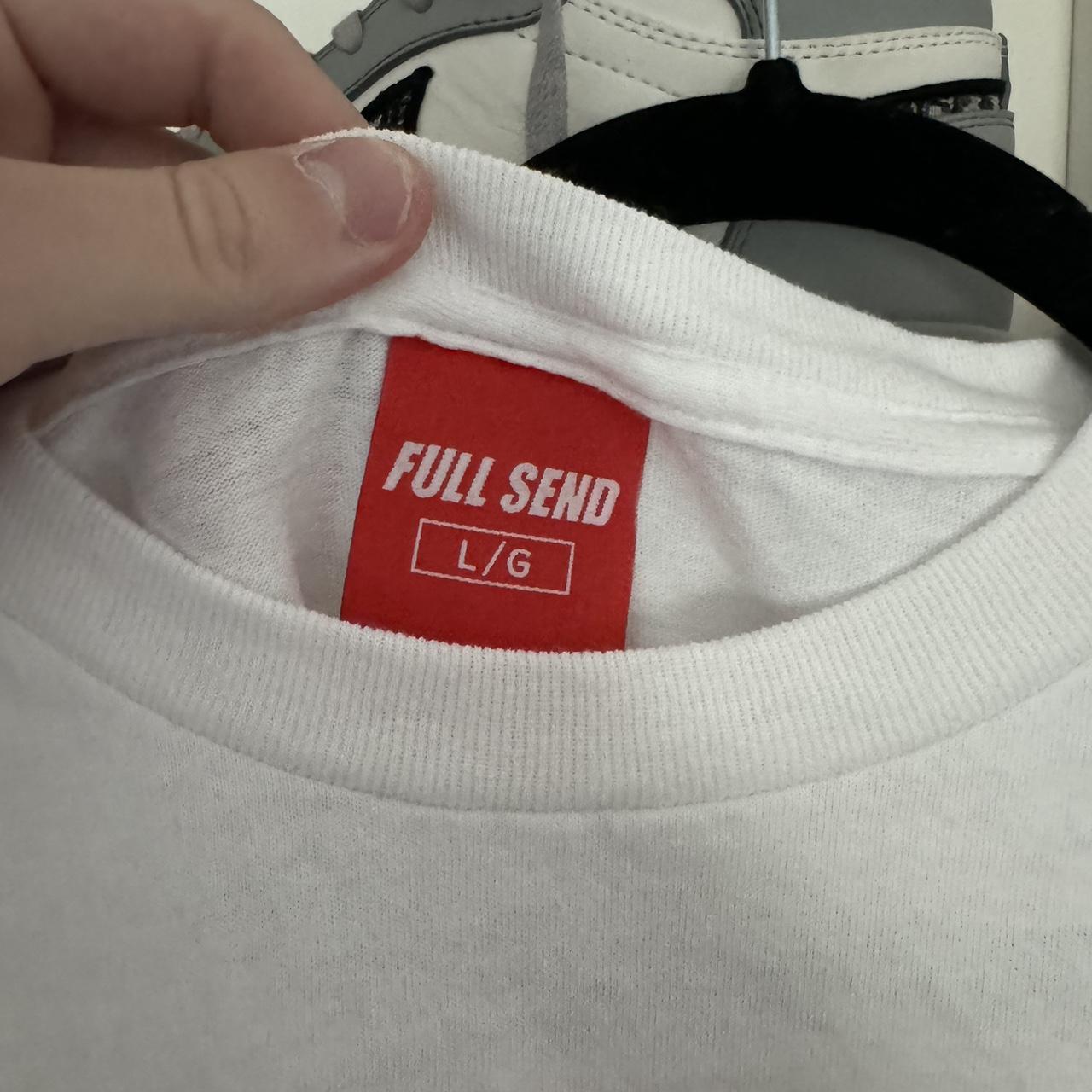 Full Send Hasbulla Tee Size Large Never worn - Depop