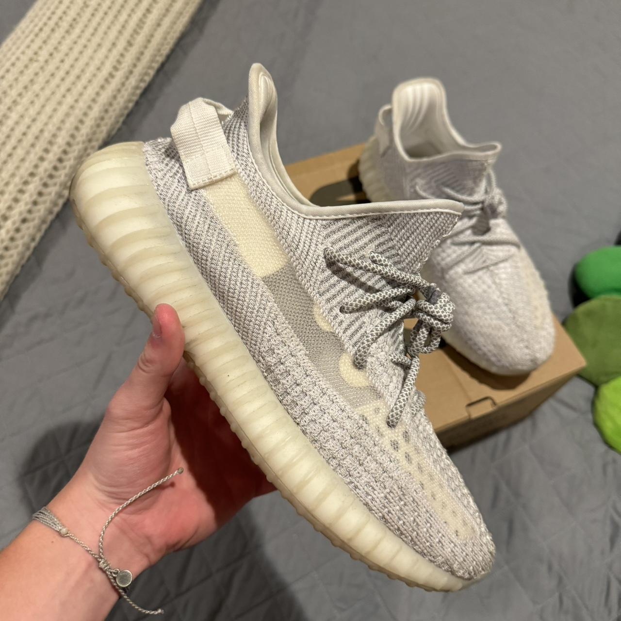 Yeezy 350 Static Reflective, Size 10 - Replacement... - Depop