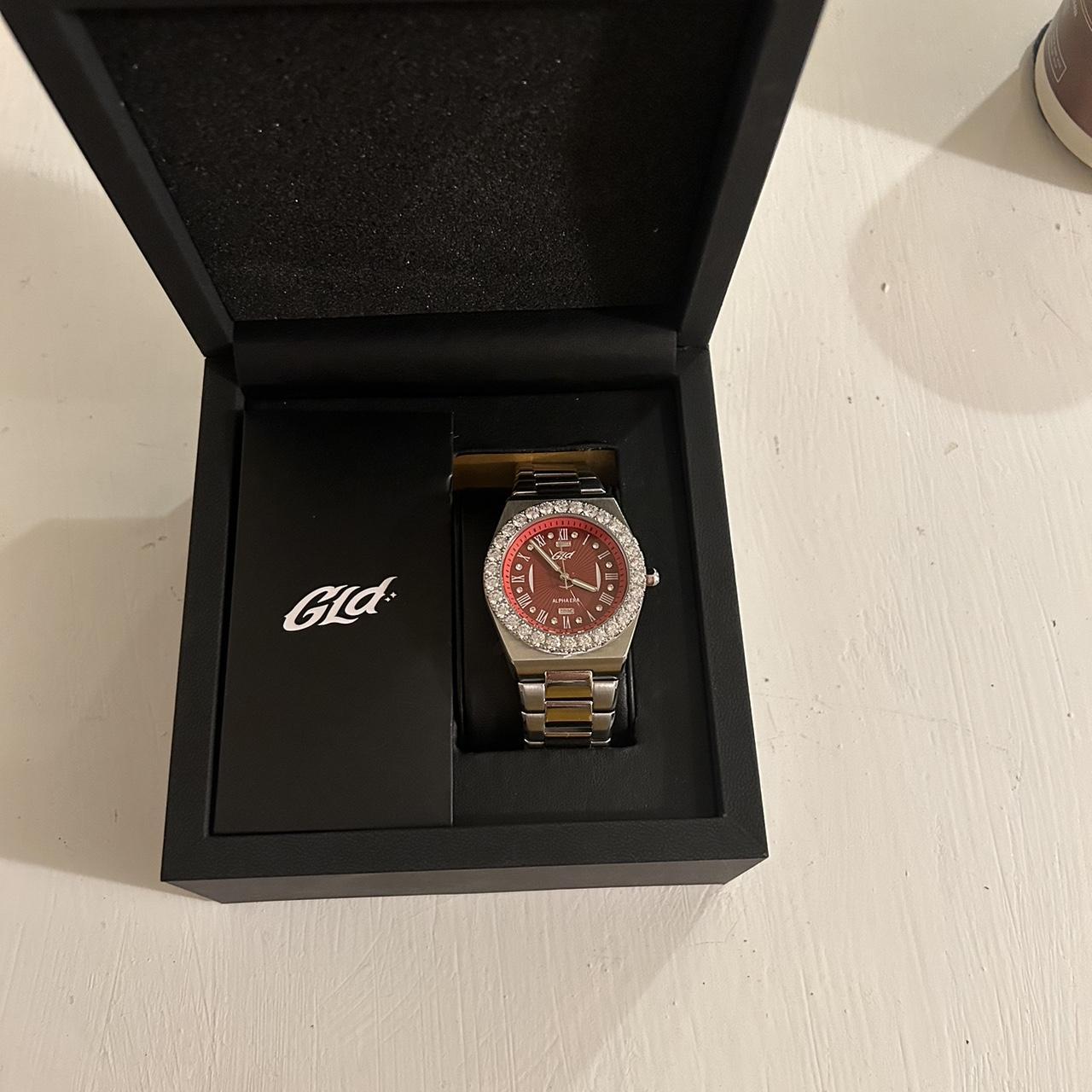 Shop GLD Alpha Era Watch. stainless steel m, CZ... - Depop