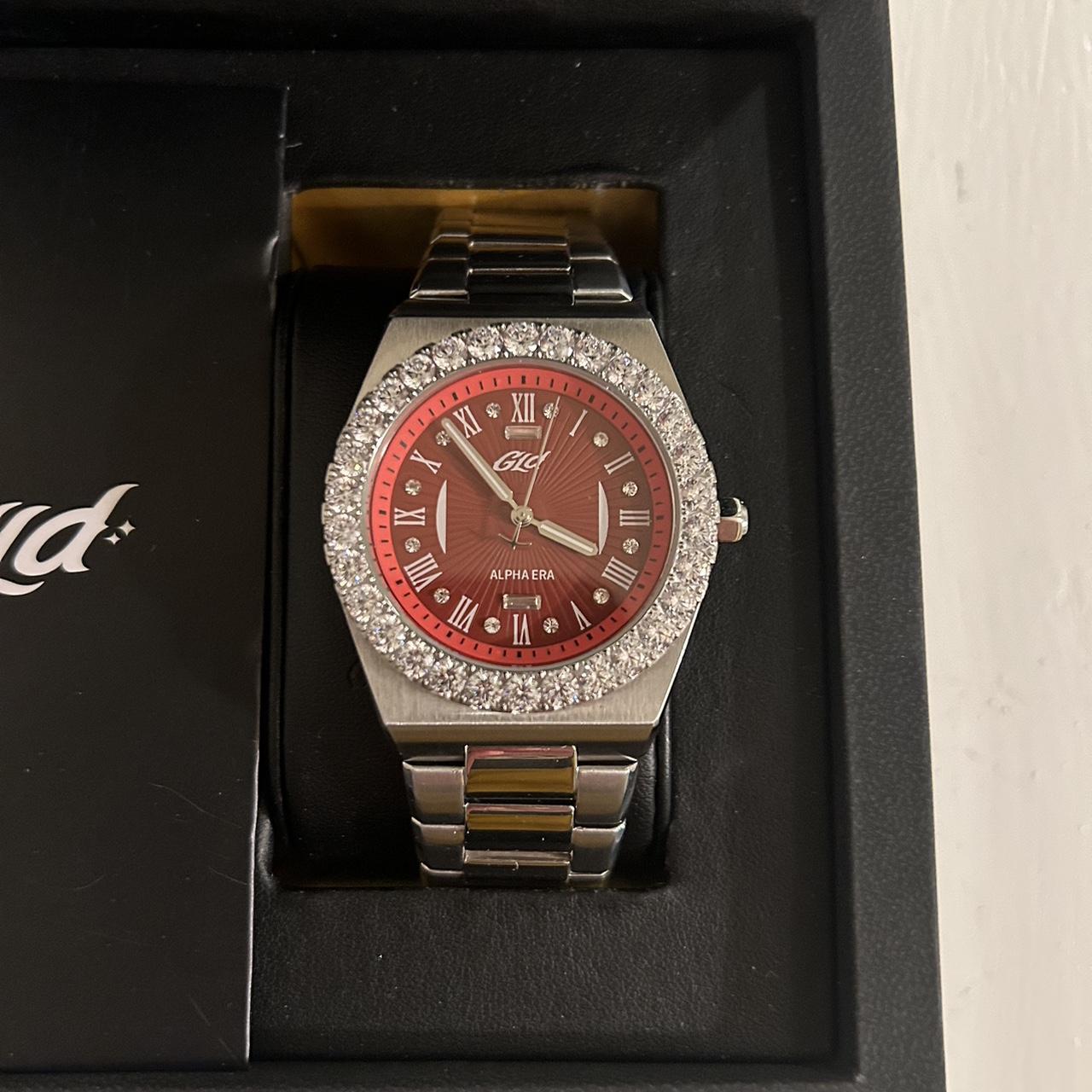 Shop GLD Alpha Era Watch. stainless steel m, CZ... - Depop