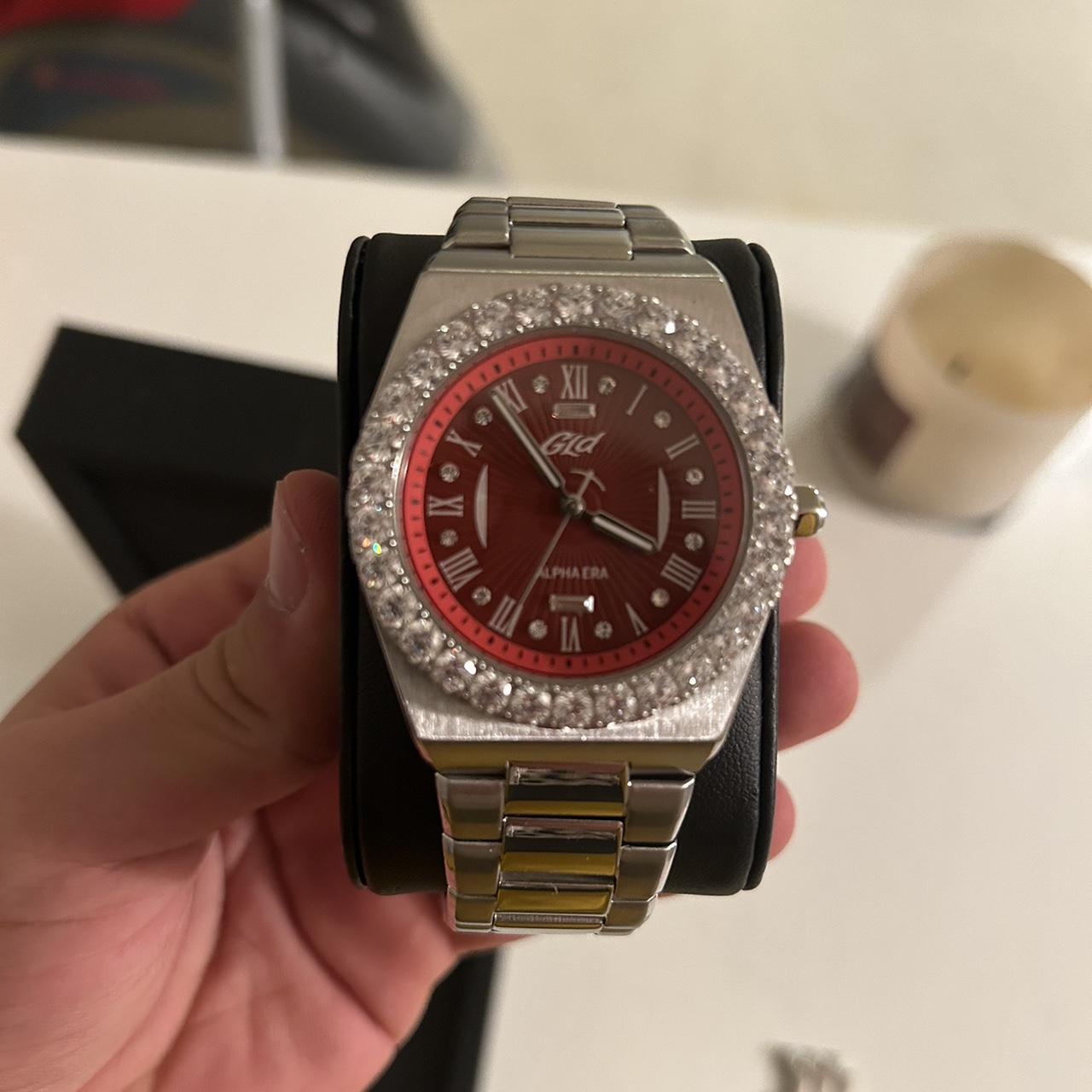 Shop GLD Alpha Era Watch. stainless steel m, CZ... - Depop