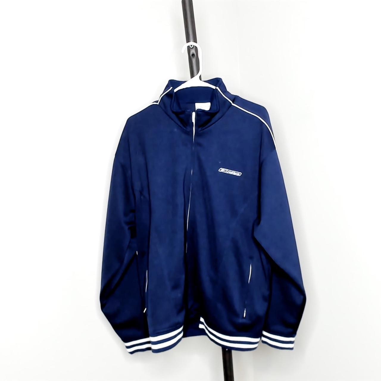 Vintage Y2K Reebok track zip up Super nice Y2K... - Depop