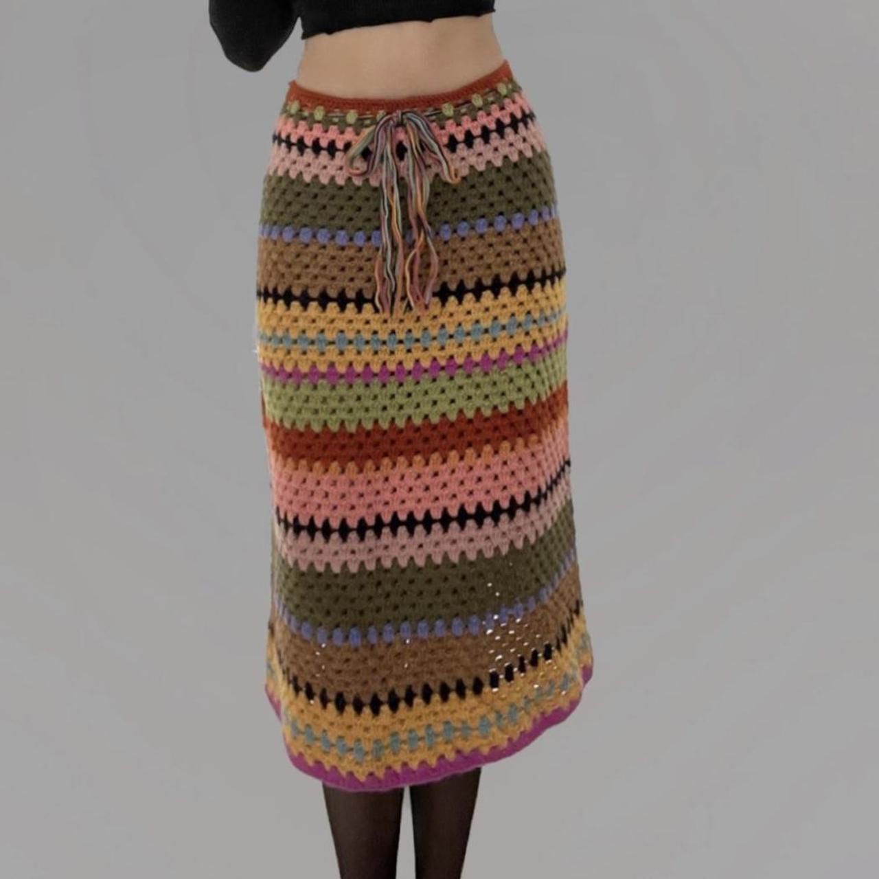 Anna Sui Women's multi Skirt | Depop