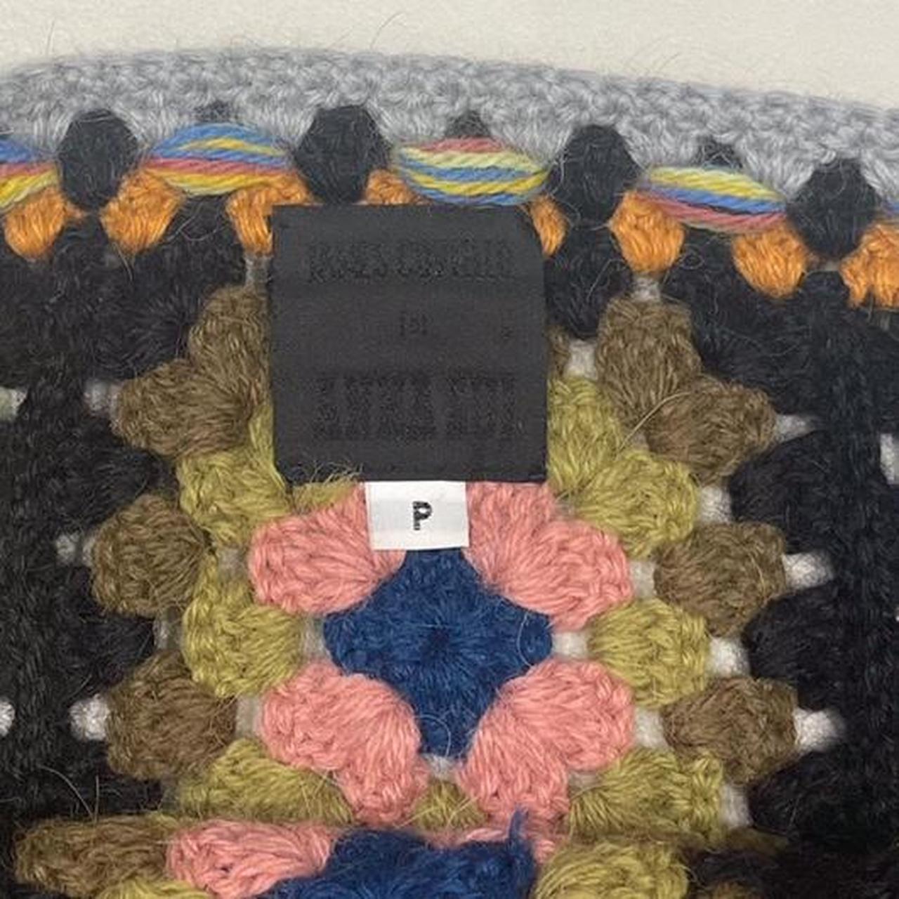 Anna Sui Granny Square Skirt FW2000 crochet skirt... - Depop