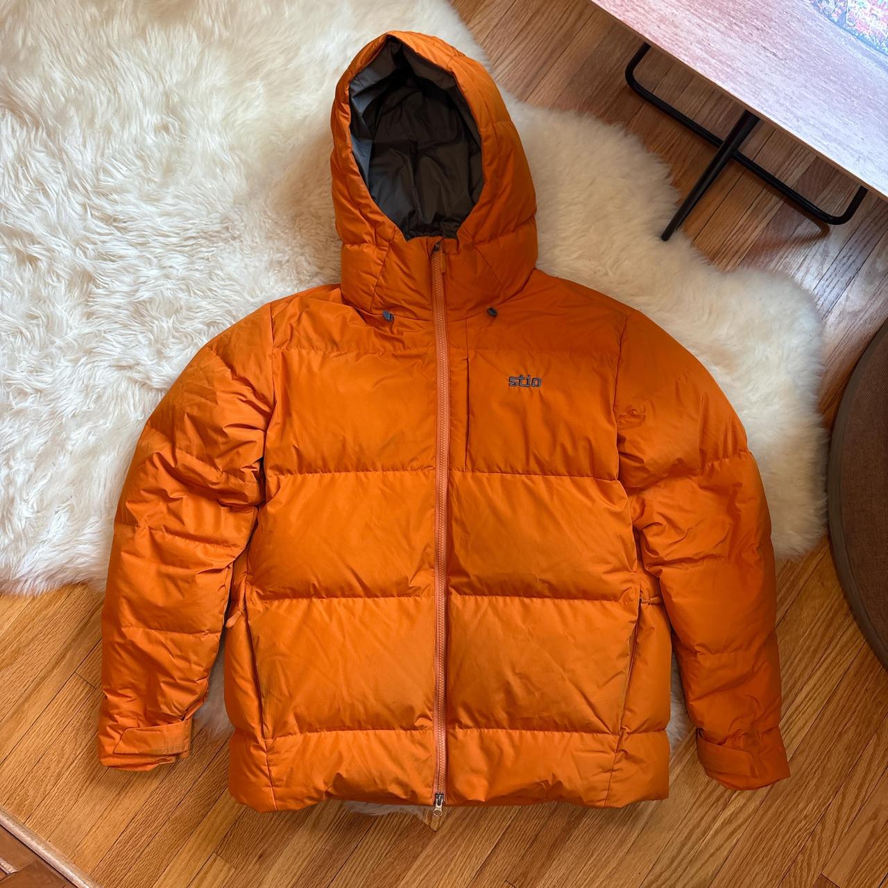 Orange Stio puffer jacket Super warm for... | Depop