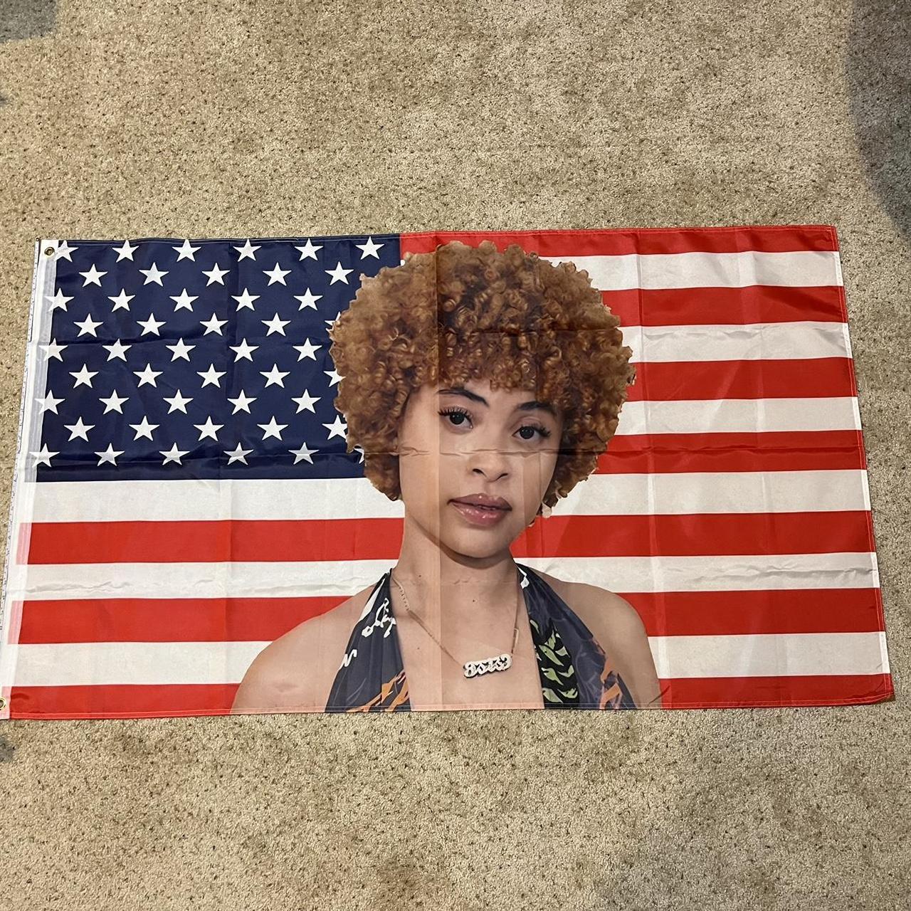 3’x5’ Ice Spice Flag—Room Decor NO RIPS OR HOLES... - Depop